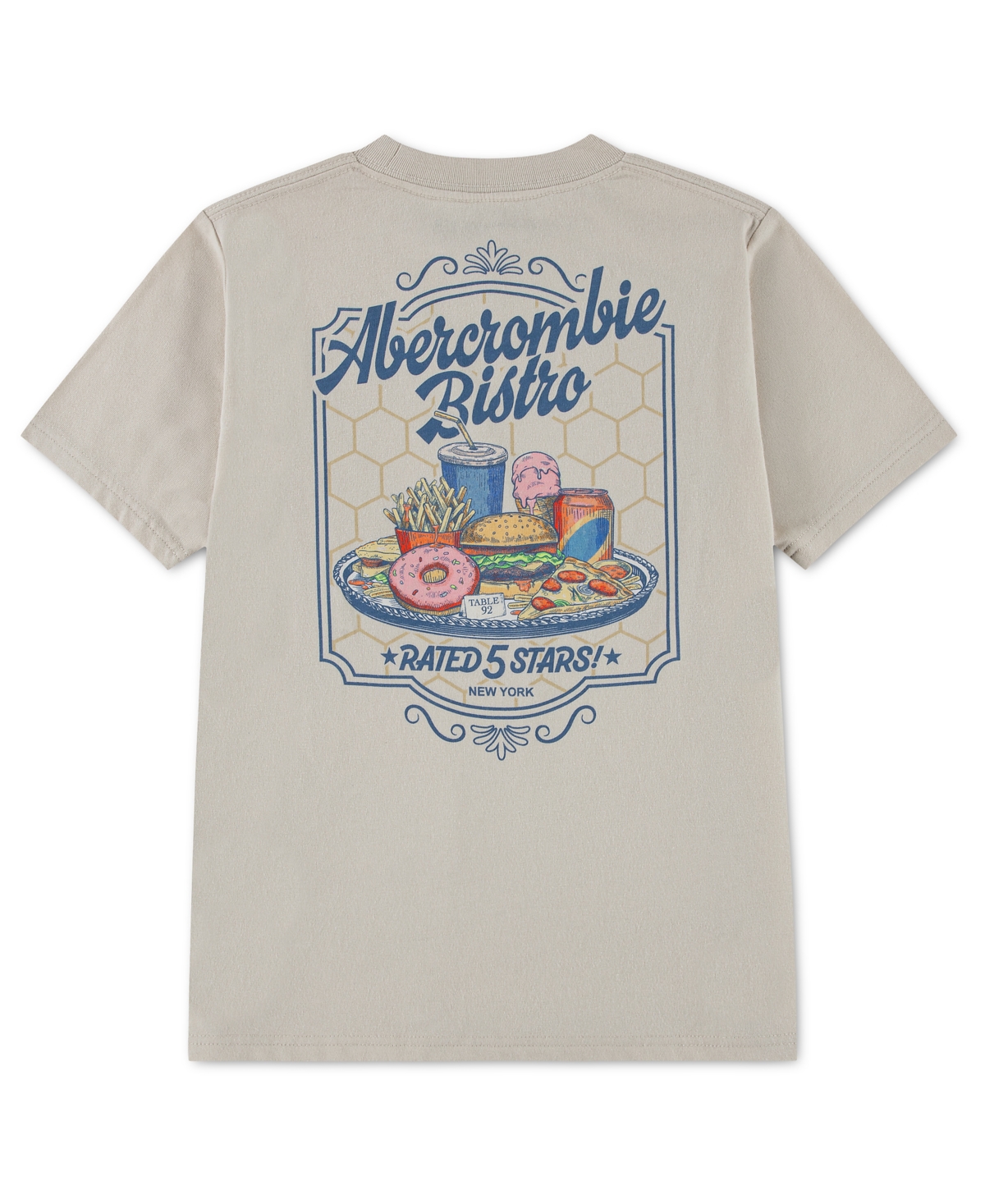 Click here for abercrombie kids Boys Bistro Crewneck T-Shirt - Oa... prices