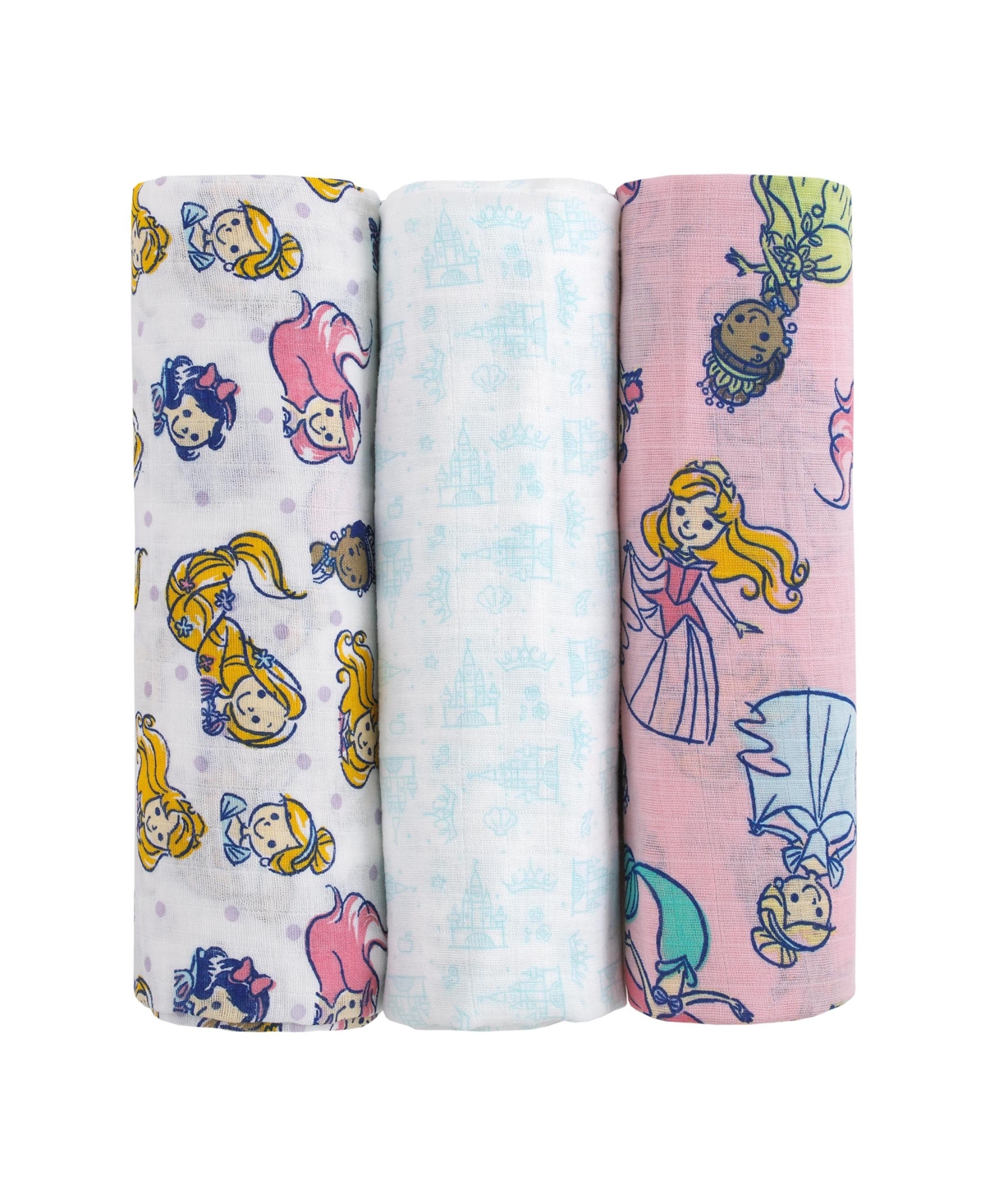 Click here for NoJo Disney Princesses 3 Piece Muslin Swaddle Baby... prices