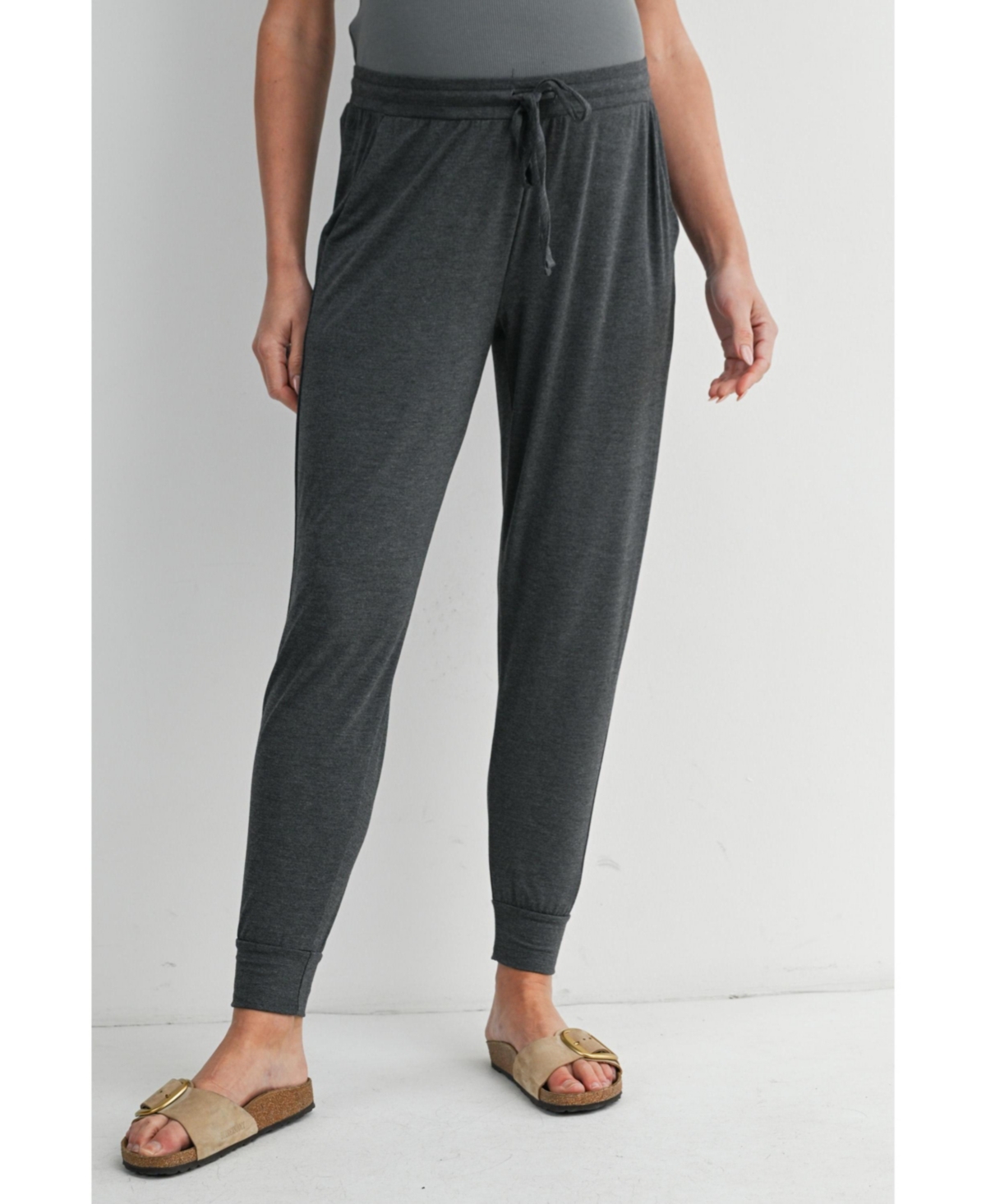 Click here for Hello Miz Maternity Relaxed Fit High Rise Joggers... prices