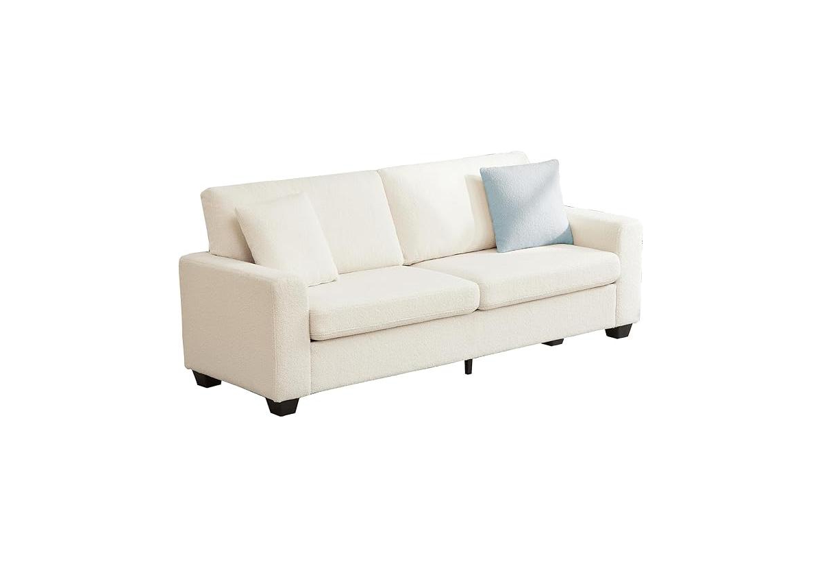 Click here for gaomon 83 Inch Sofa  Modern Corduroy 3 Seater Deep... prices
