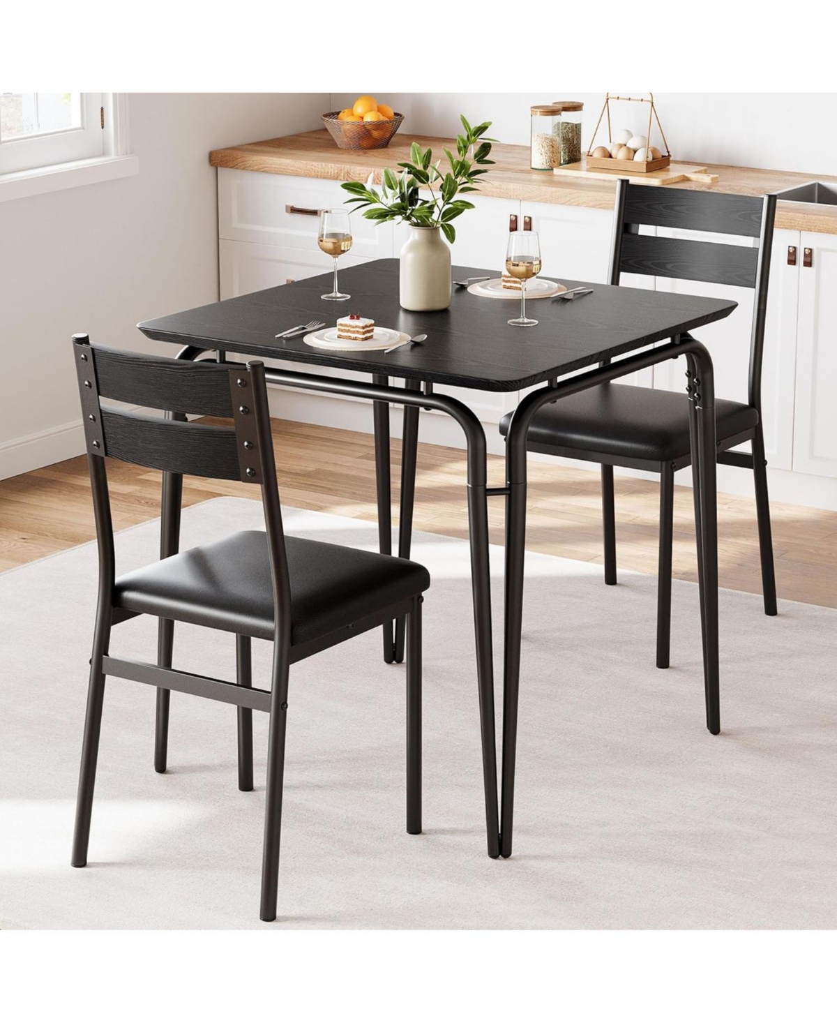 Click here for gaomon Dining Table for 2 Small Table and Chairs S... prices