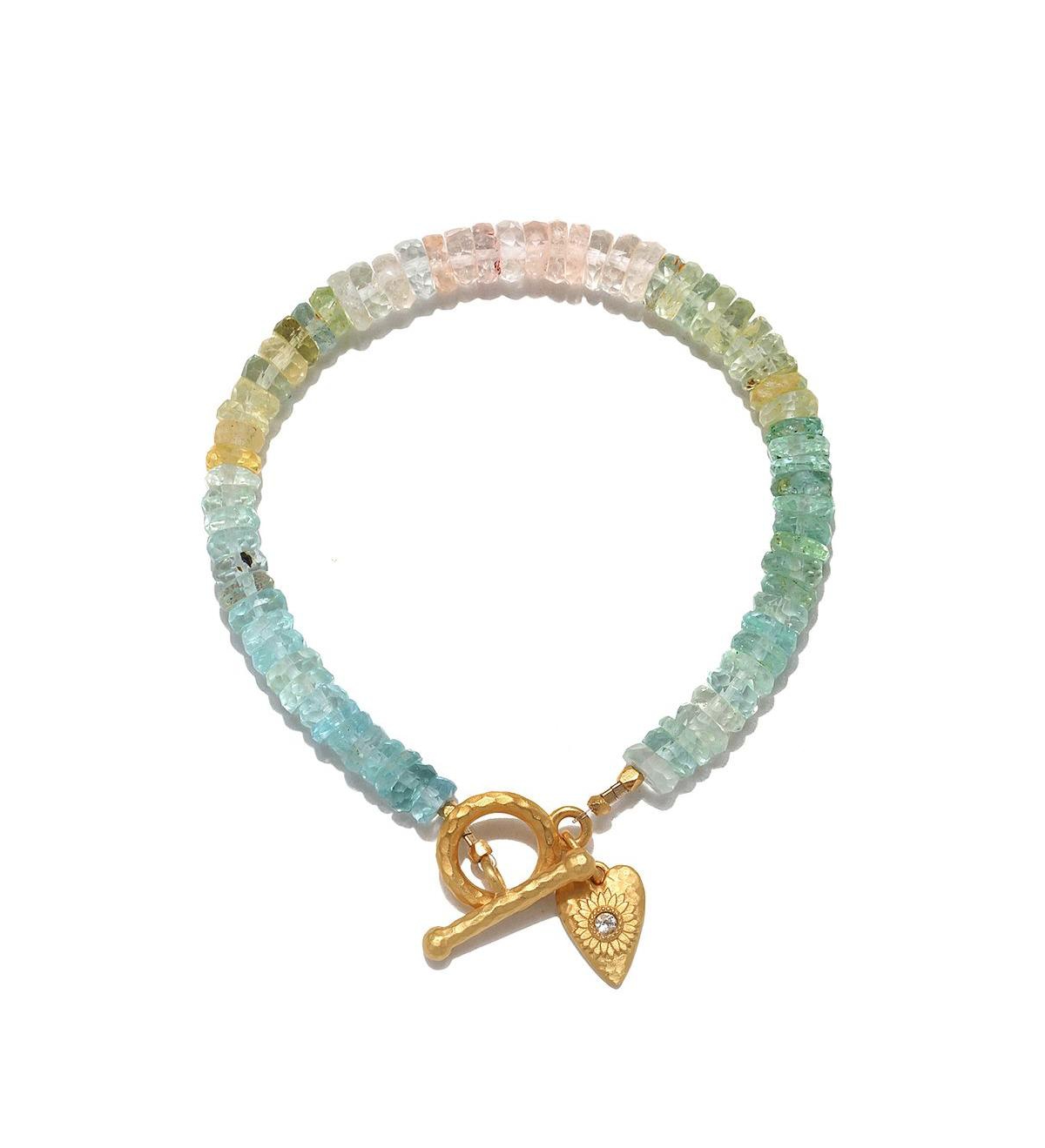 Click here for Satya Jewelry Tranquil Spirit Heart Toggle Bracele... prices