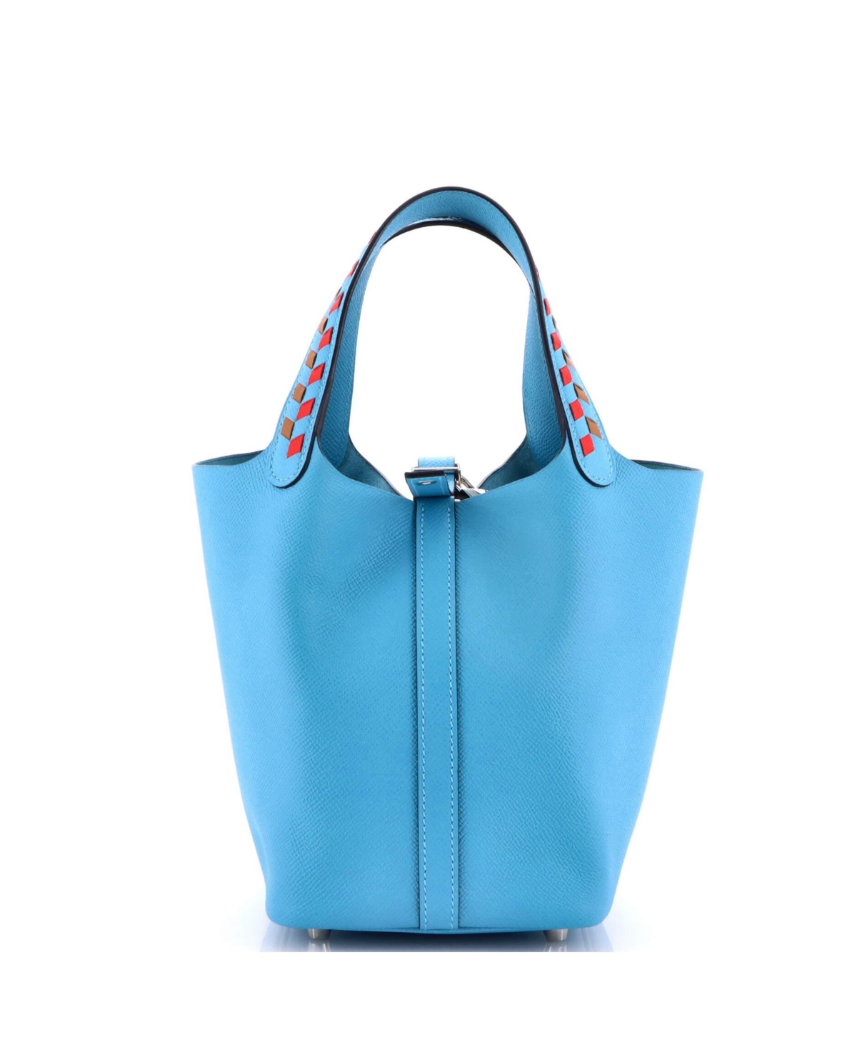 Click here for Pre-Owned HERMES Pm Picotin Lock Bag Tressage Epso... prices