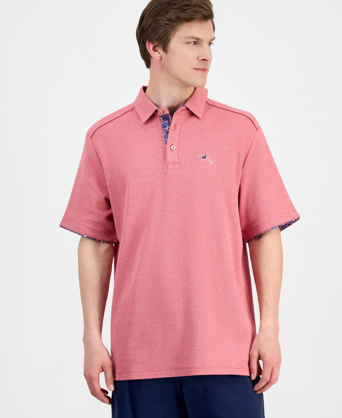 Click here for Tommy Bahama Mens Geo Rio 5 OClock Short-Sleeve Po... prices