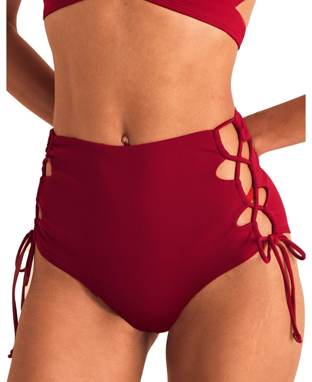 Click here for Tatiana Womens Swimwear High Waisted Bottom - Dark... prices