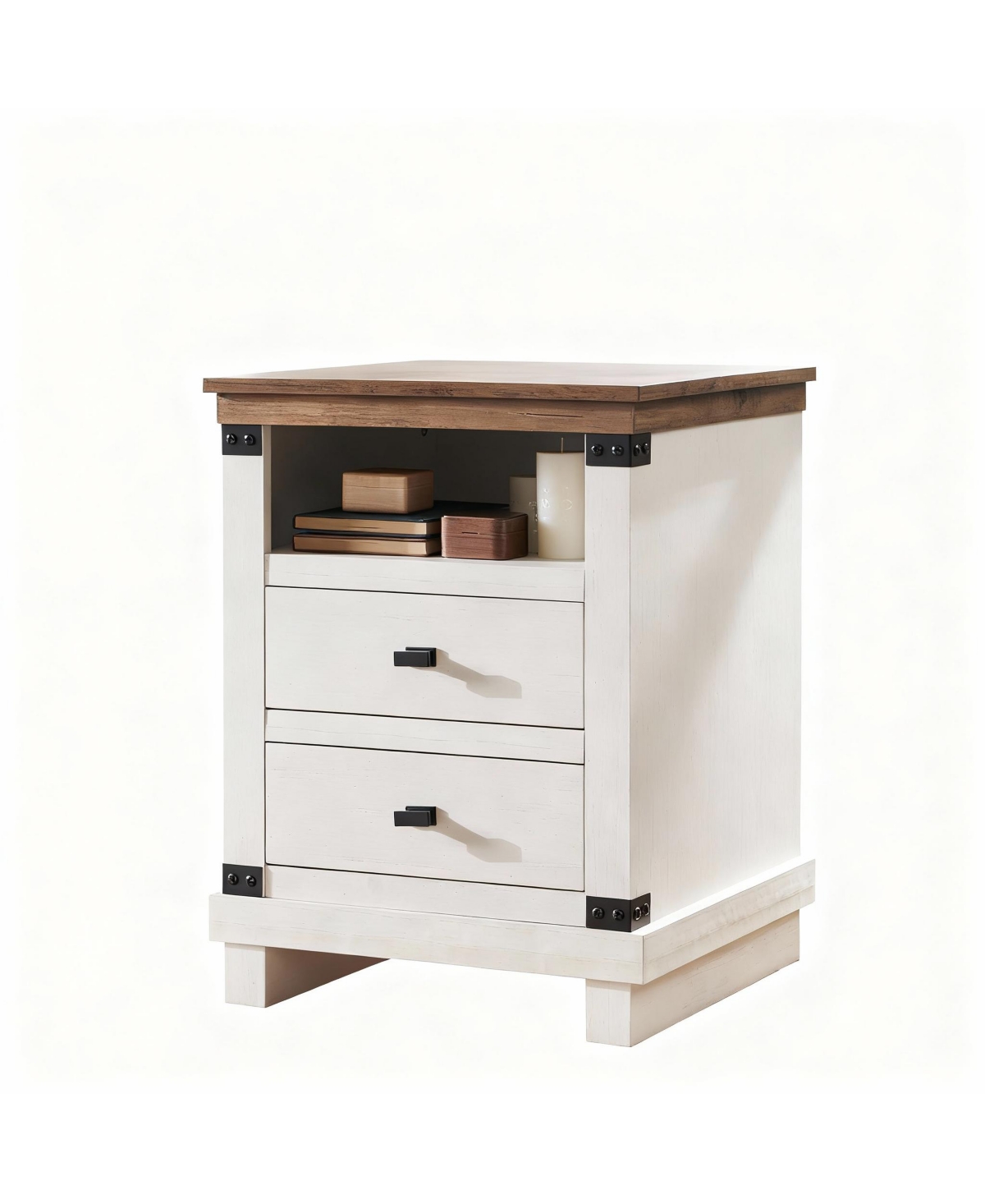 Click here for Yigii Rustic Nightstand with Charging Station & St... prices