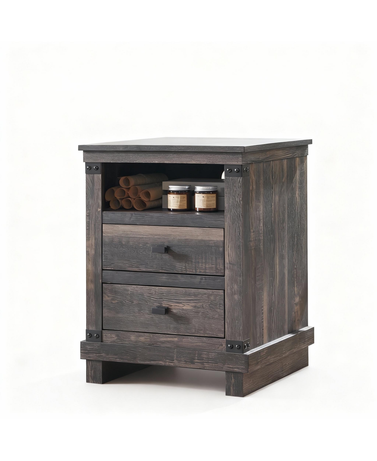 Click here for Yigii Rustic Nightstand with Charging Station & St... prices