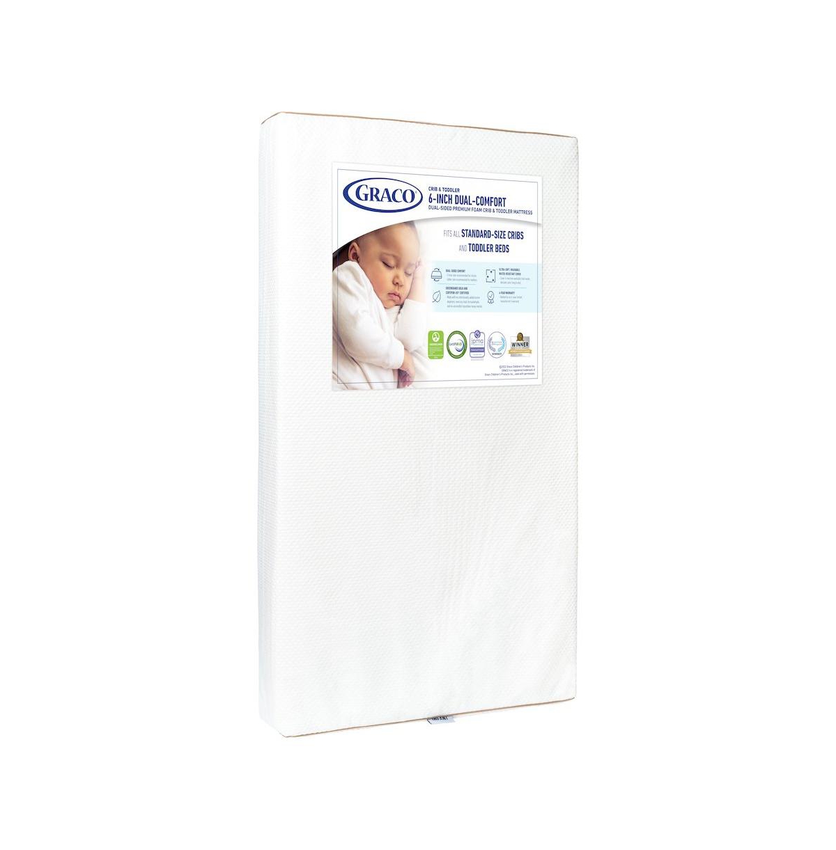 Click here for Graco Premium Dual-Comfort 6-Inch Crib & Mattress... prices
