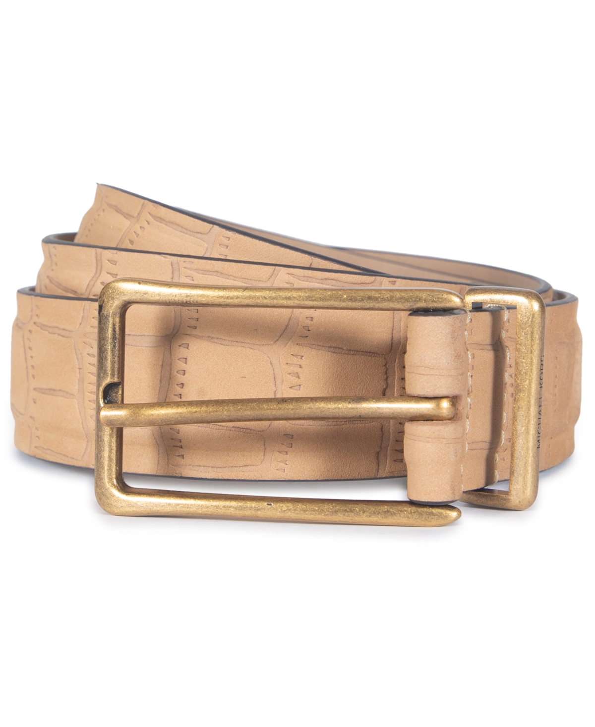 Click here for Michael Michael Kors Nubuck Leather Belt - Peanut prices