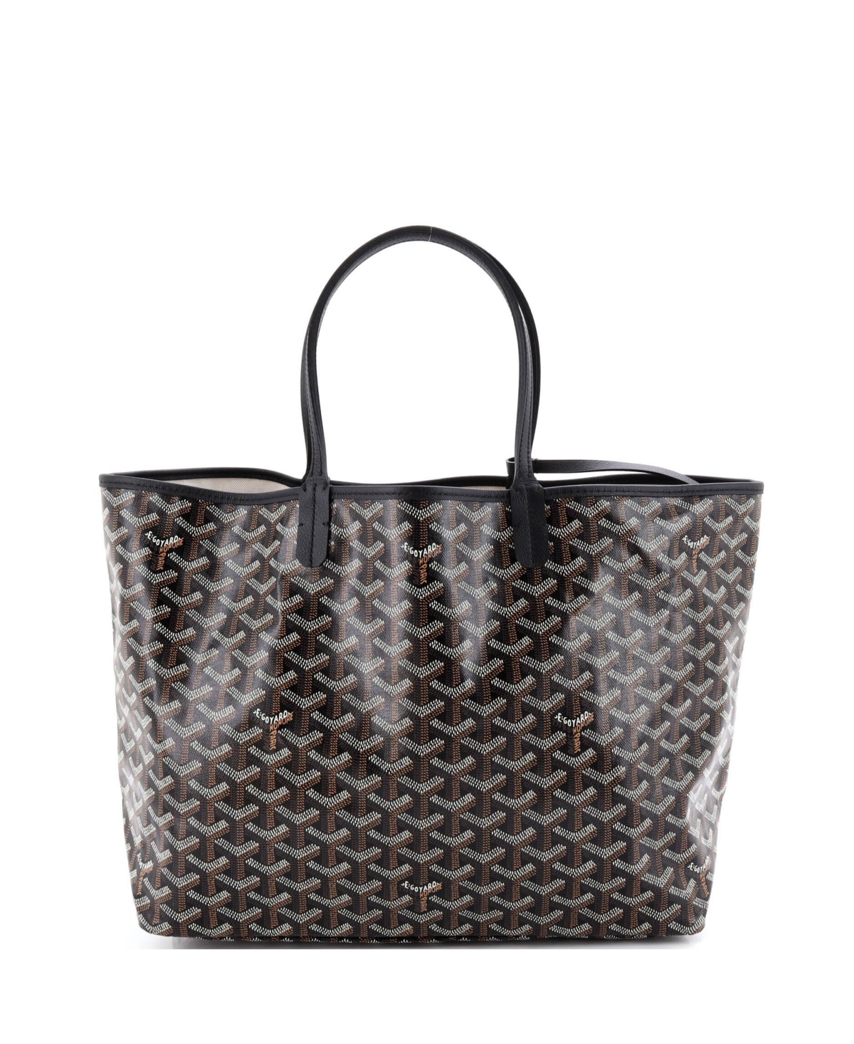 Click here for Pre-Owned Goyard Pm Saint Louis Tote Coated Canvas... prices
