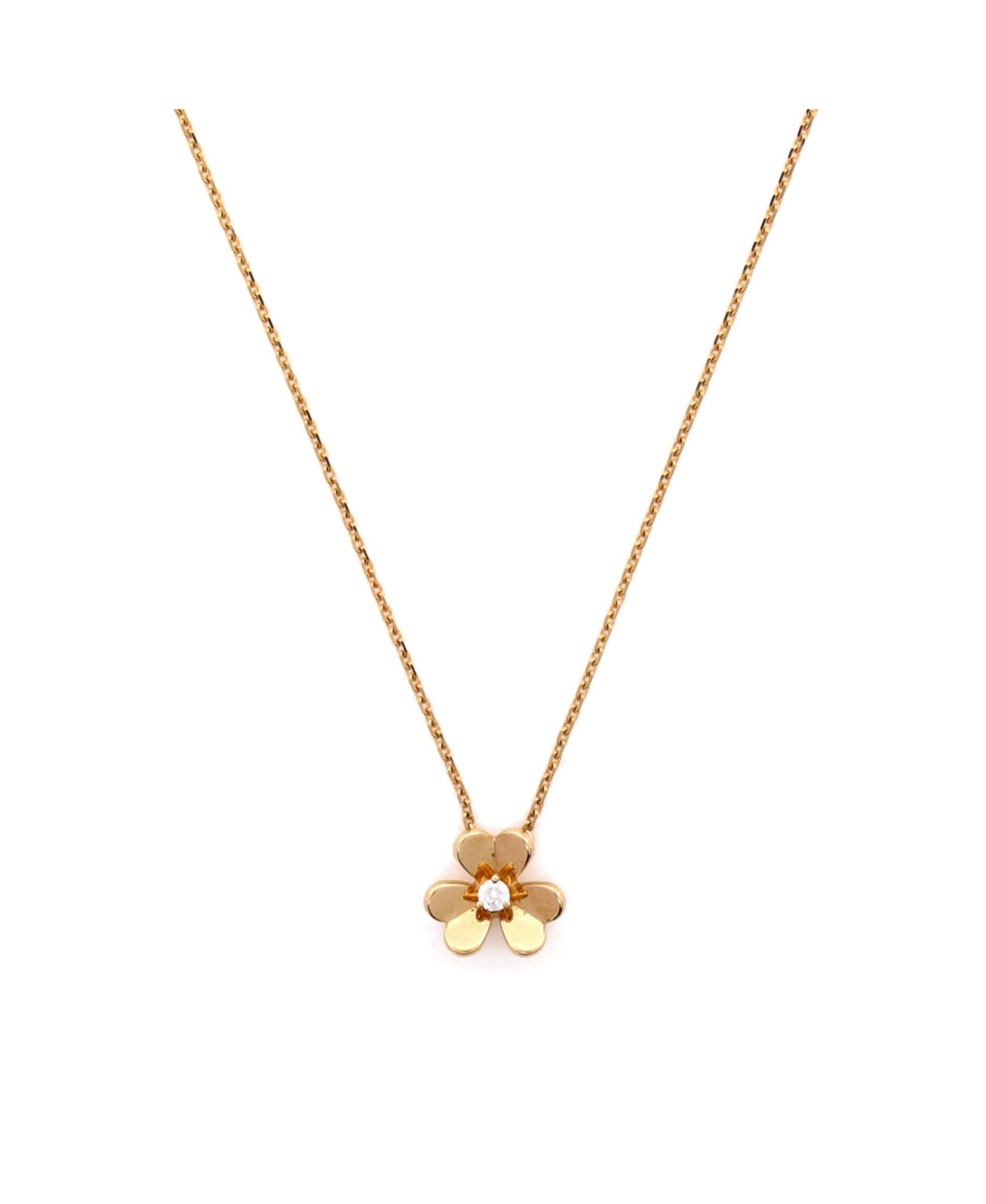 Click here for Pre-Owned Van Cleef & Arpels Frivole Pendant Neckl... prices