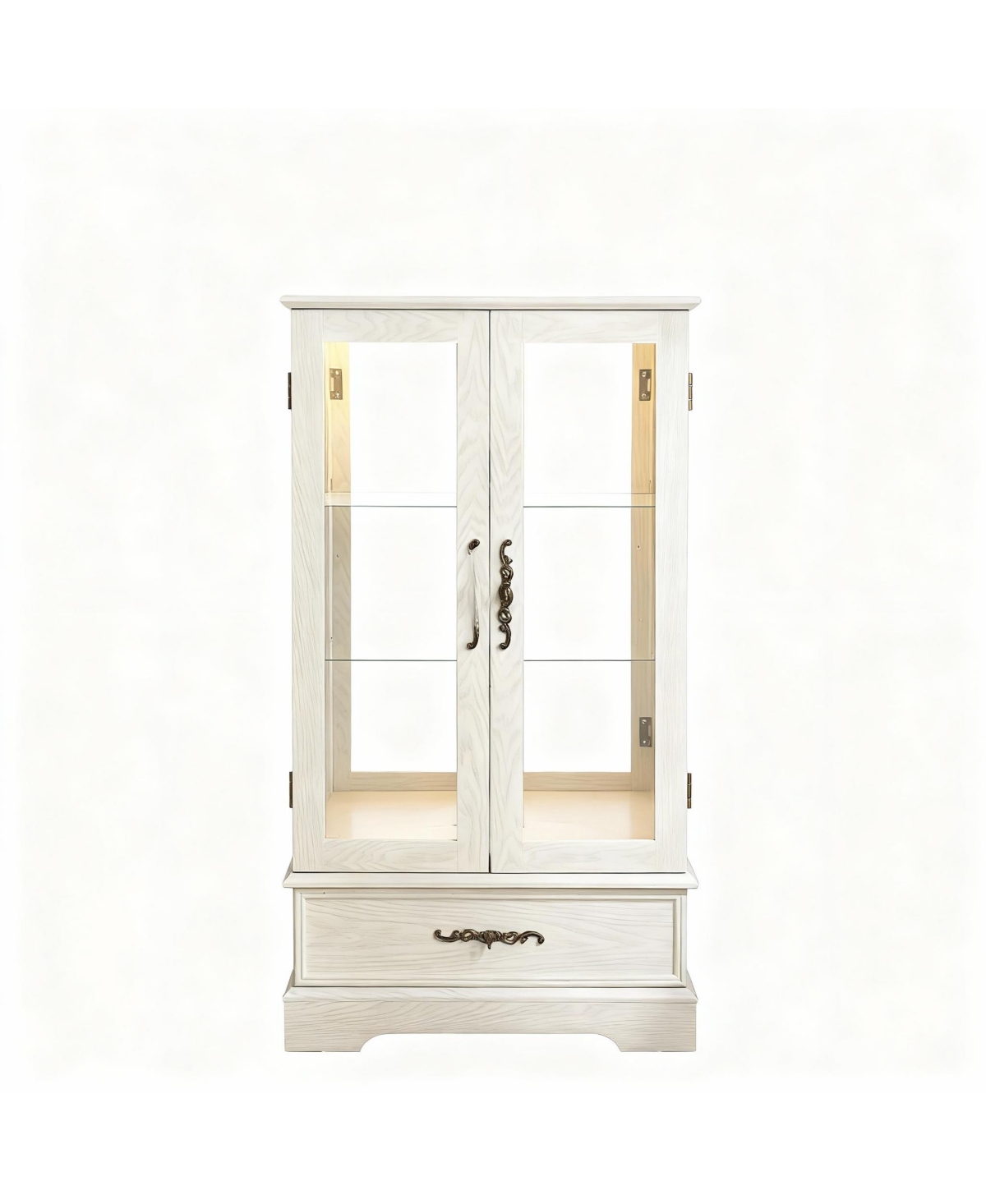 Click here for Yigii Antique Display Cabinet with Lighted Glass D... prices