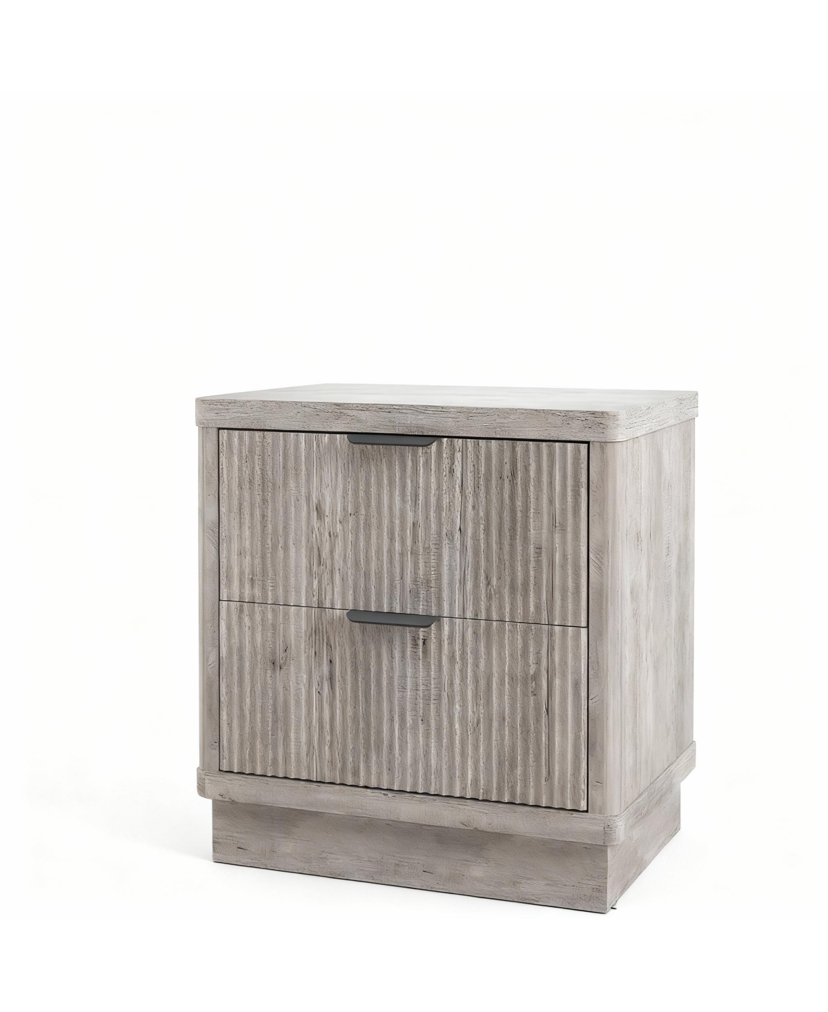 Click here for Yigii Elegant Fluted 2-Drawer Nightstand for Bedro... prices