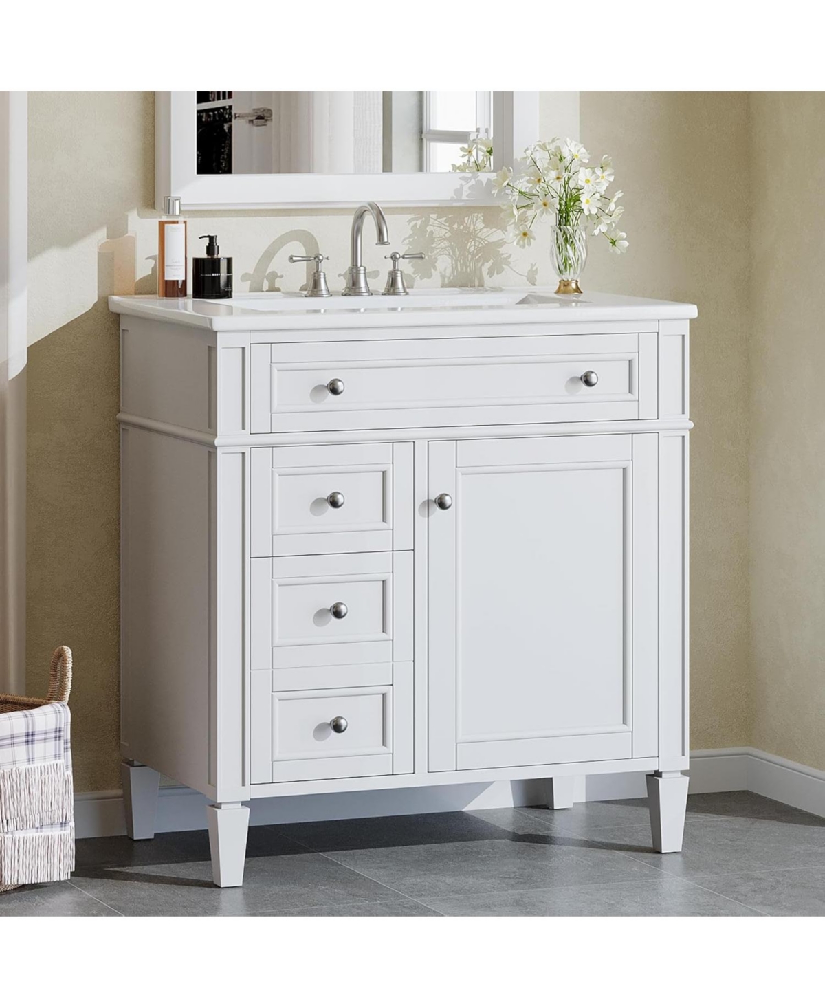 Click here for Tribesigns 30" Bathroom Vanity with Sink  Mod... prices