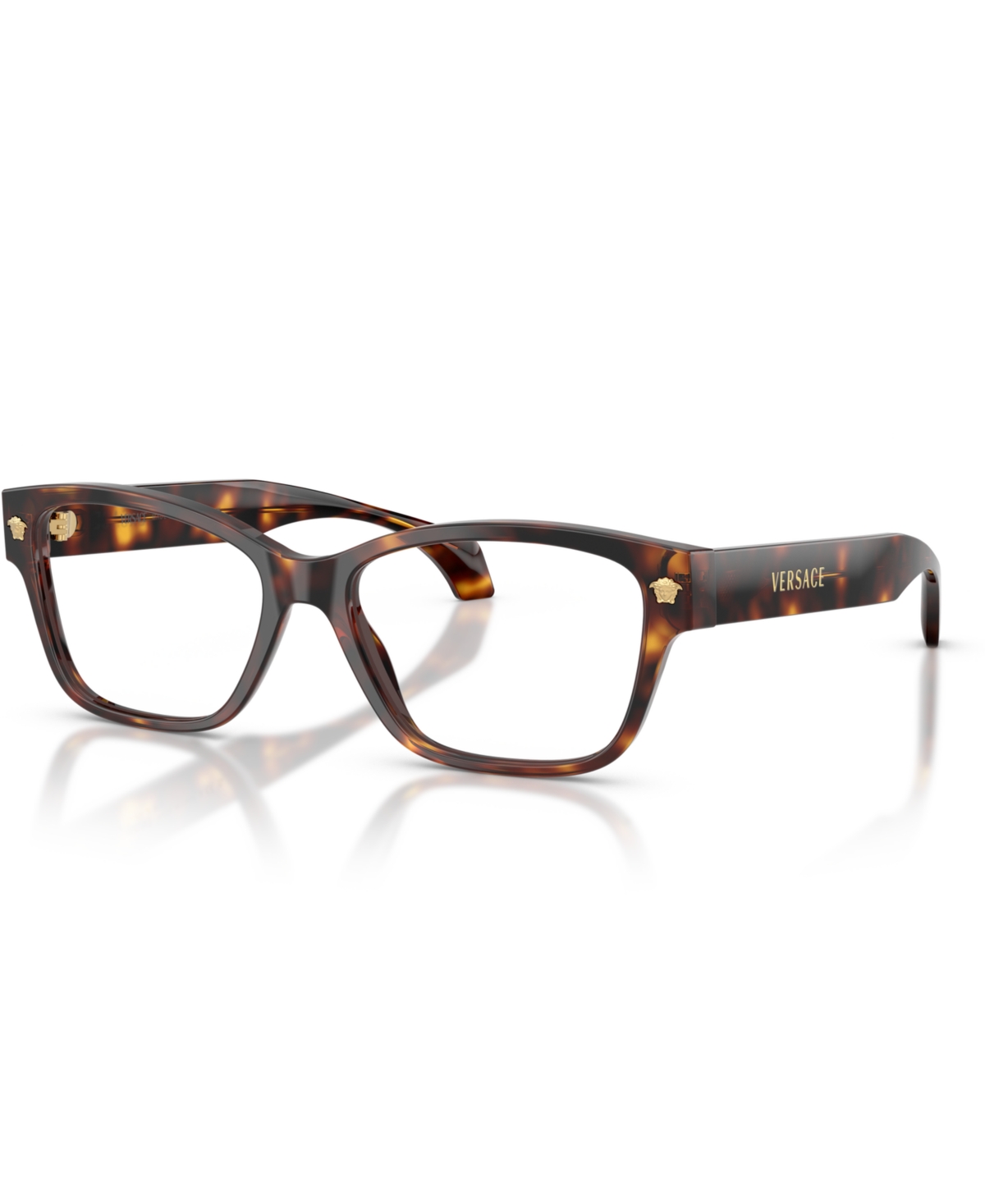 Click here for Versace Womens Cat Eye Eyeglasses  VE3392 - Havana prices