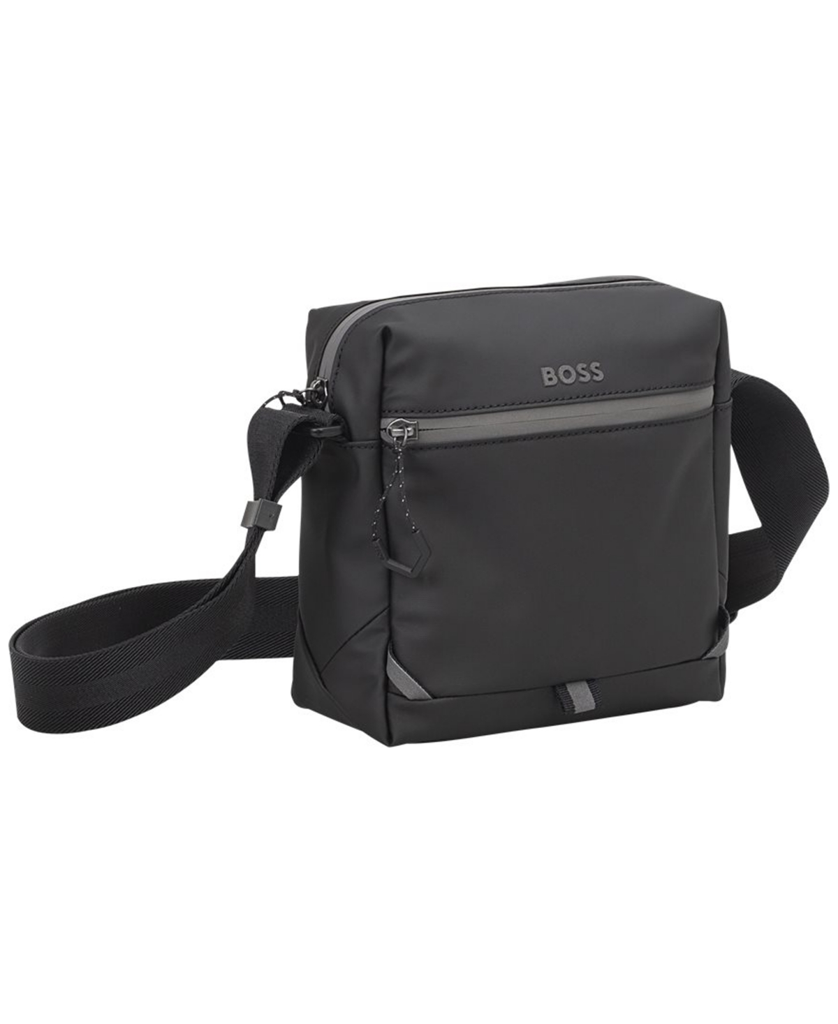 Click here for Hugo Boss Mens Stenson Logo Detail Messenger Bag -... prices