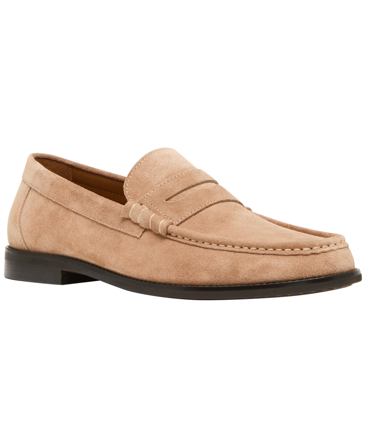 Click here for Steve Madden Mens Reed Slip-On Shoes - Taupe Suede prices