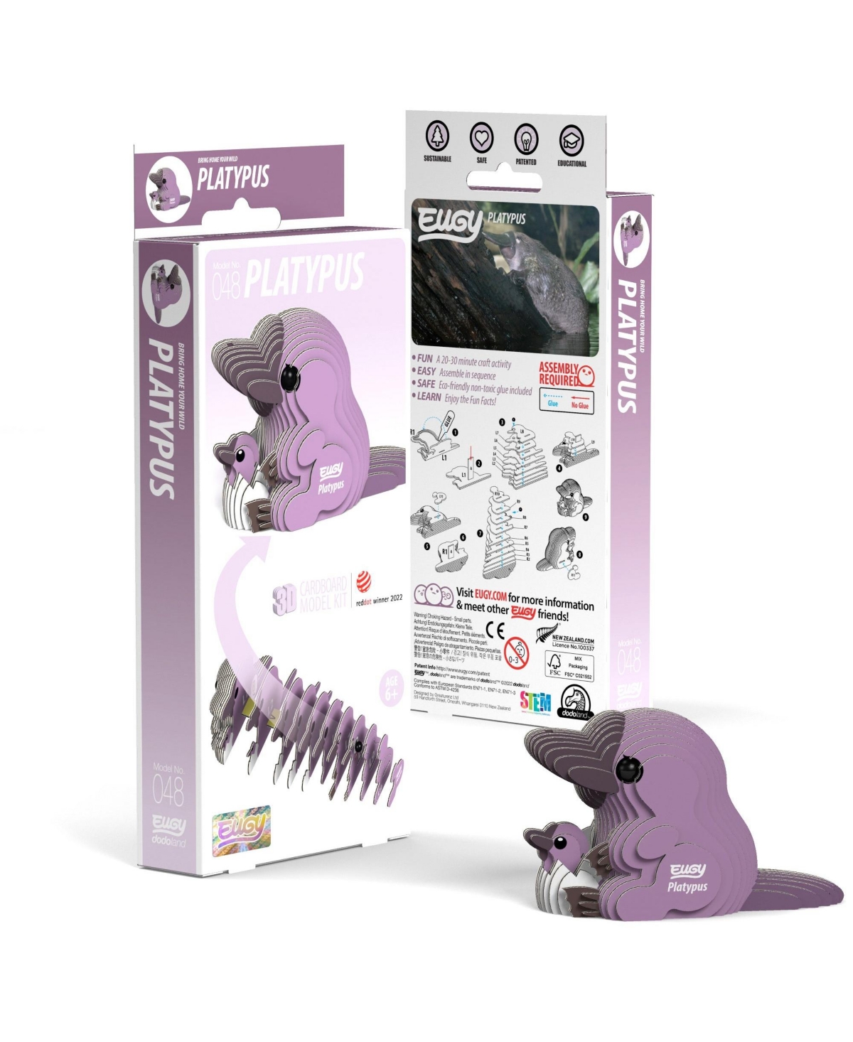 Click here for Eugy Platypus 3D Puzzle prices