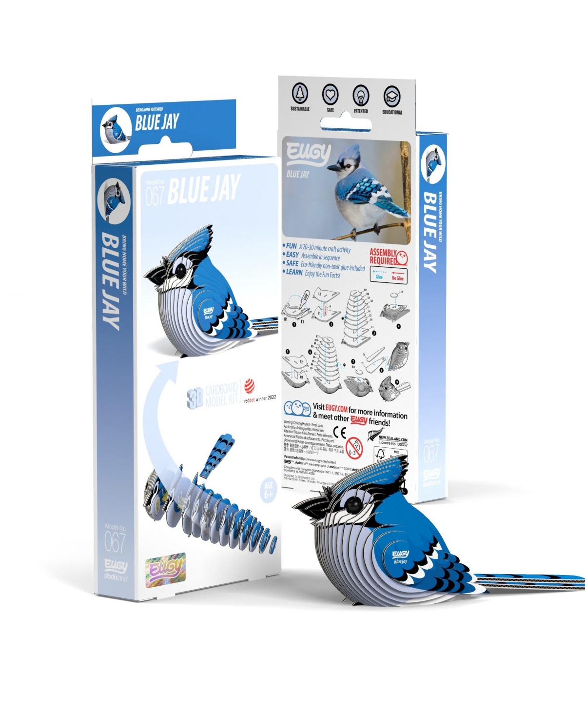 Click here for Eugy Blue Jay 3D Puzzle prices