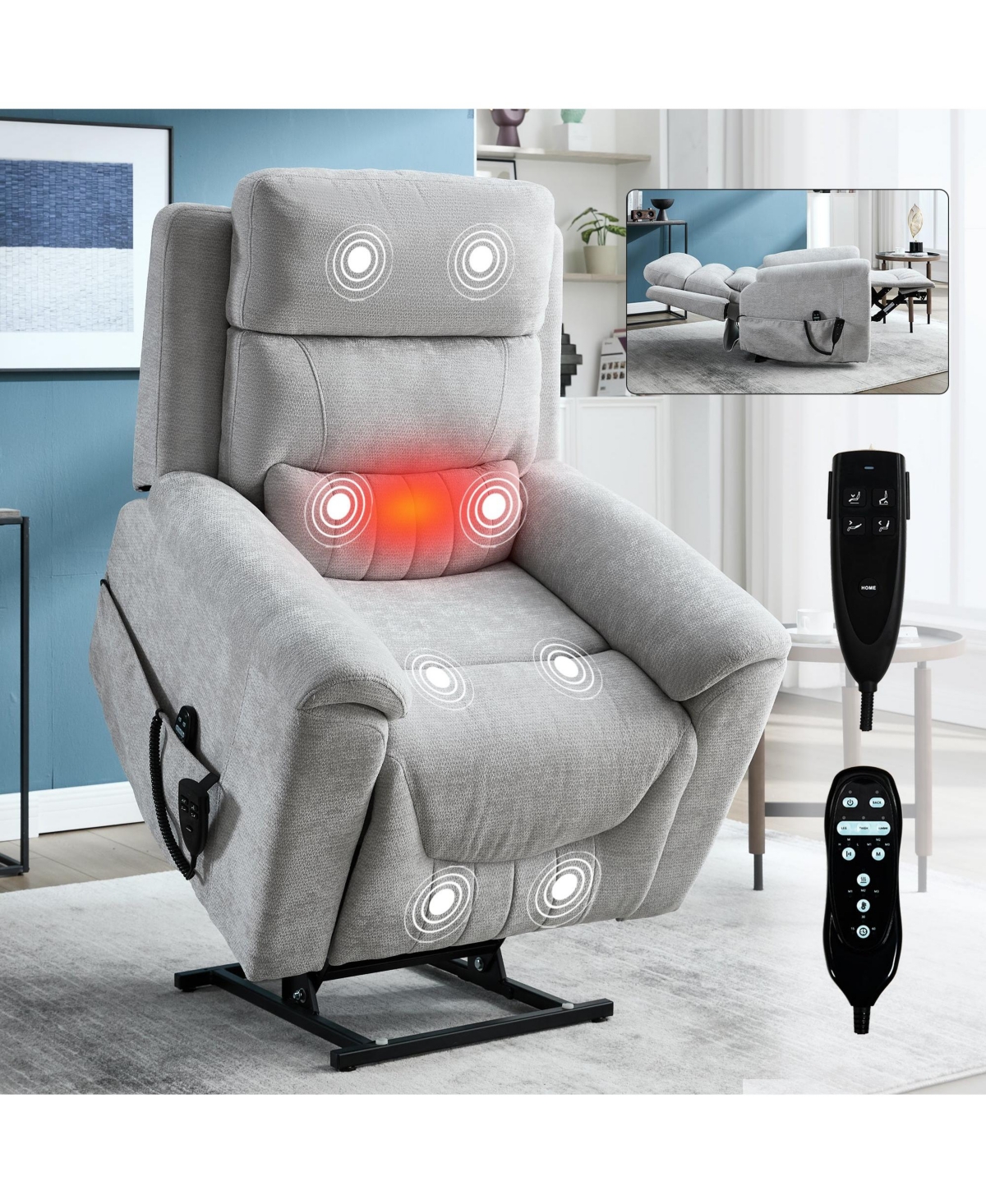 Click here for Clihome Power Lift Recliner Chair  Infinite Positi... prices