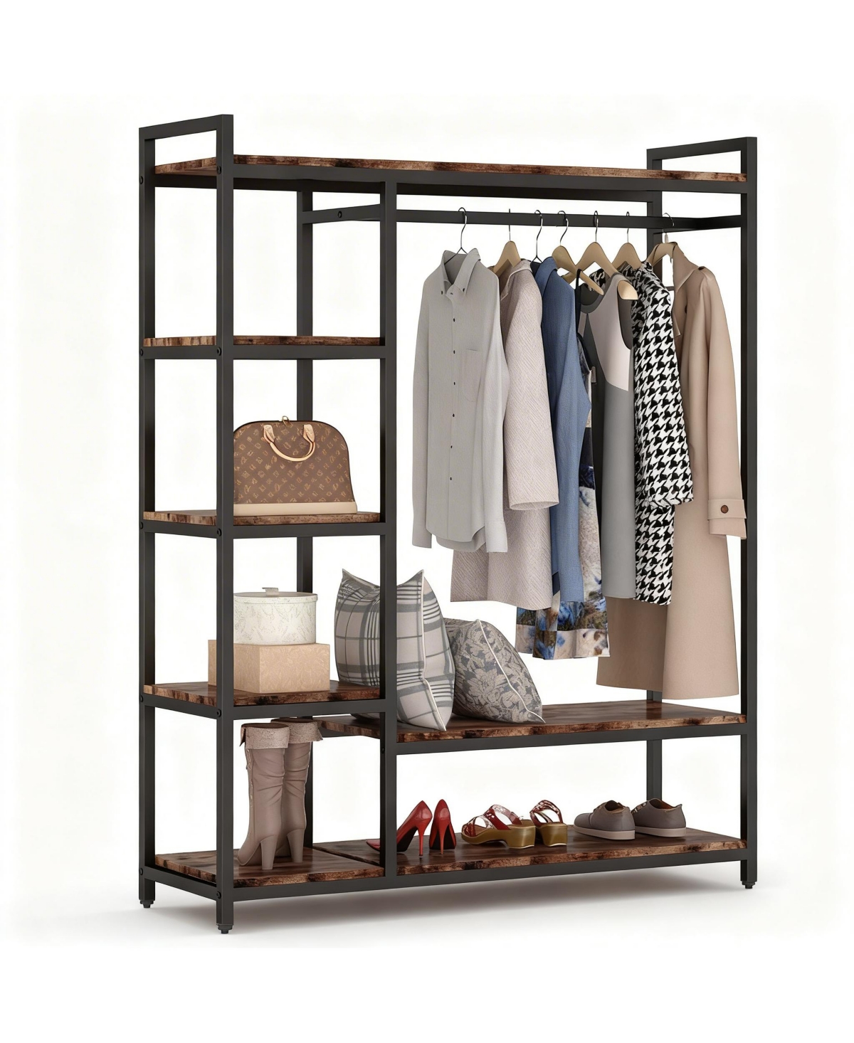 Click here for Yigii Heavy Duty Metal Frame Closet Organizer with... prices