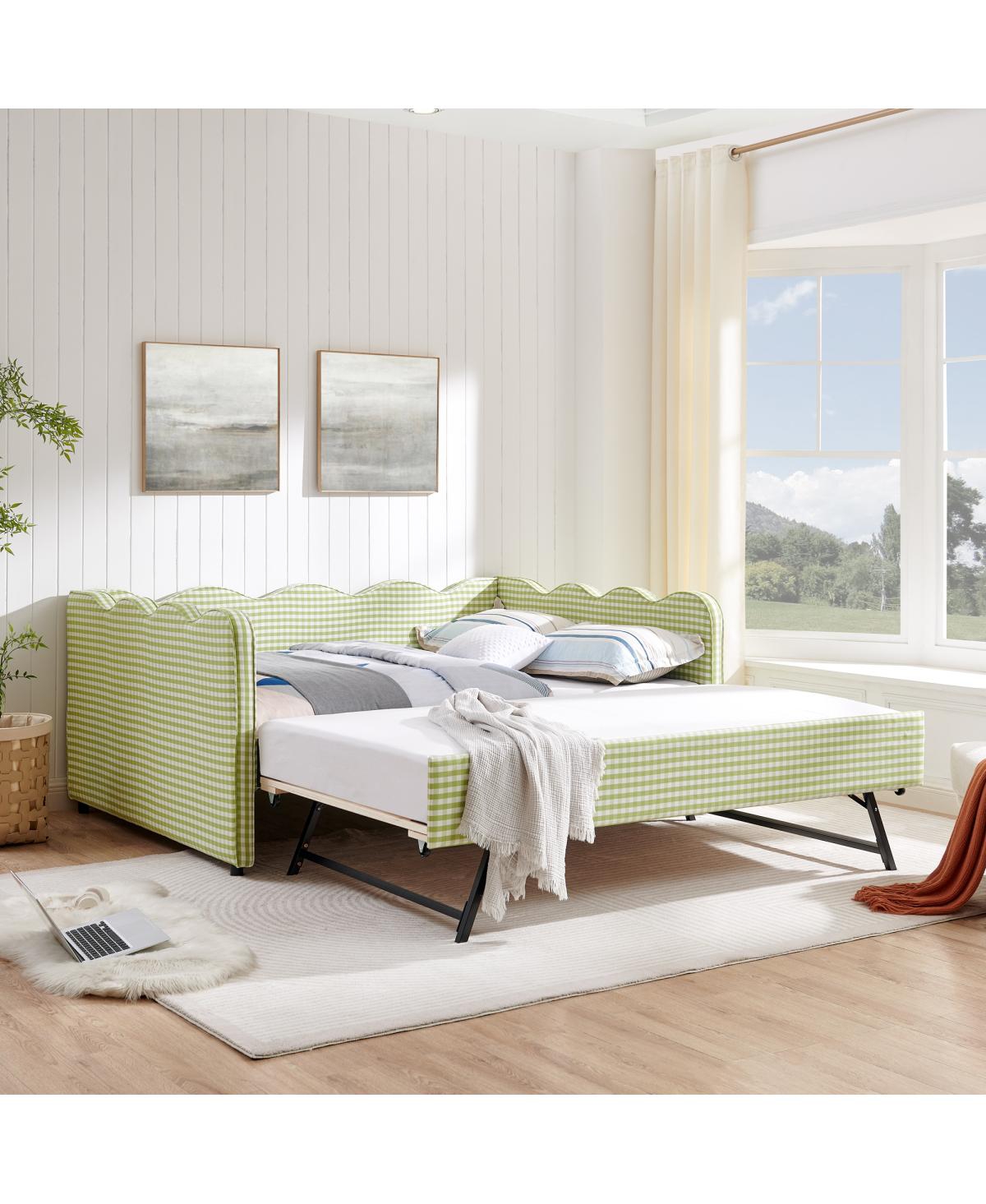 Click here for Streamdale Furniture Cozy Gingham Daybed with Twin... prices