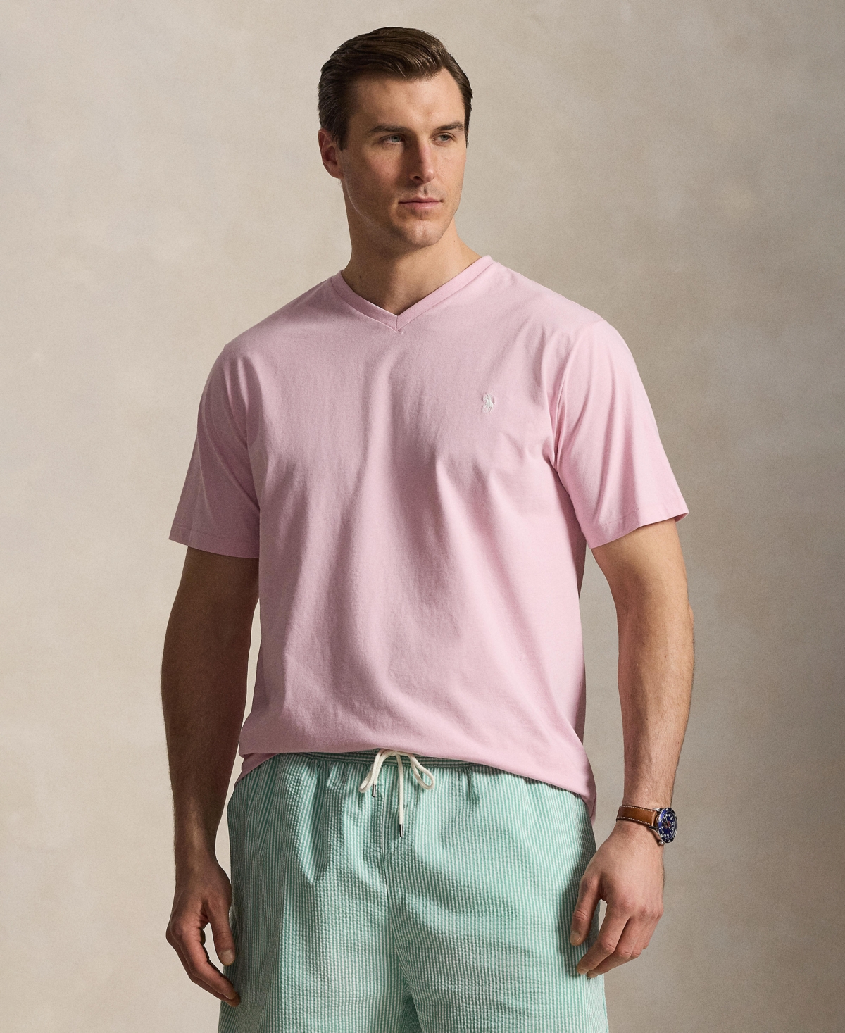 Click here for Polo Ralph Lauren Mens Big & Tall Classic Fit V-Ne... prices