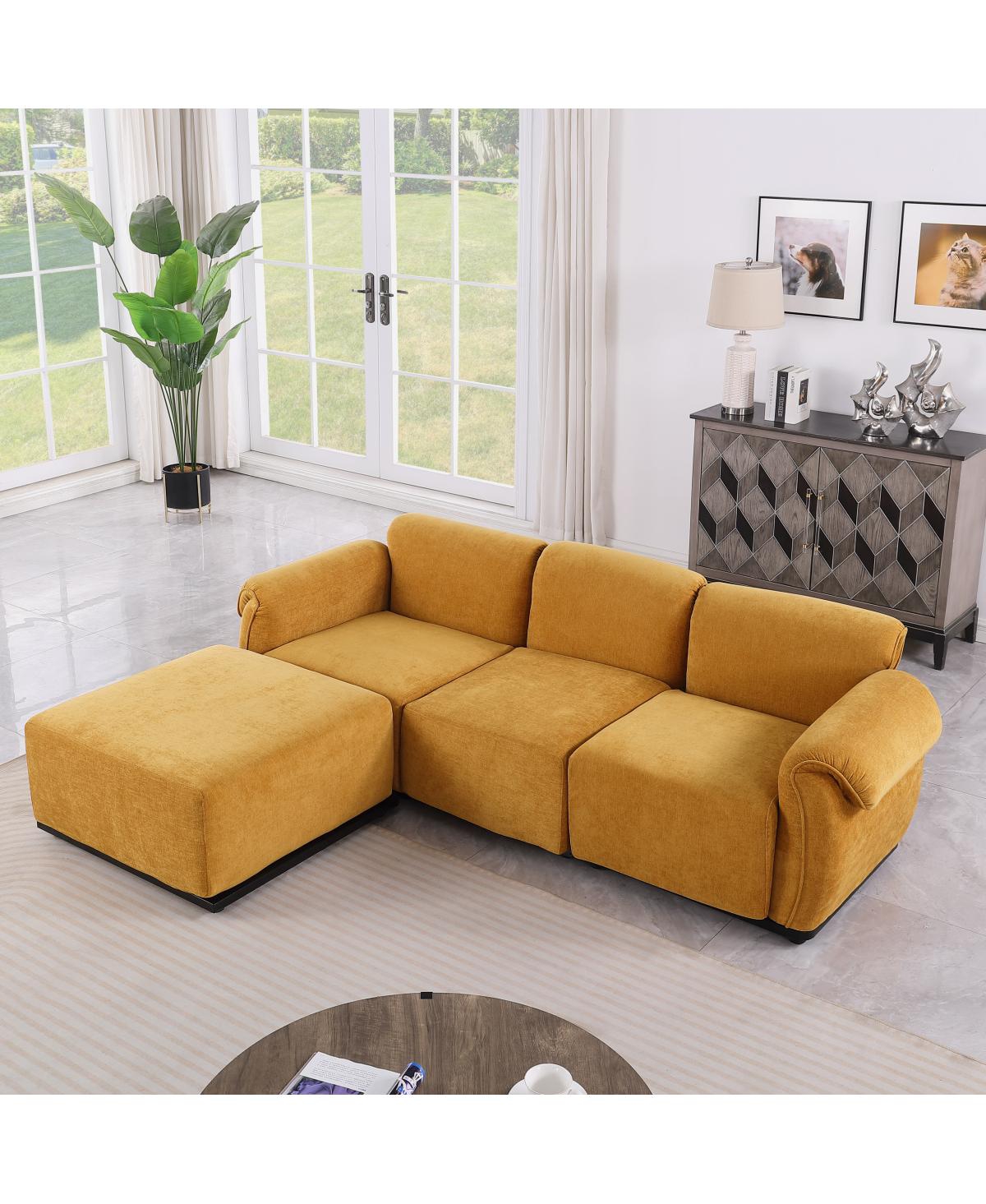 Click here for Streamdale Furniture 93" L chenille modular s... prices