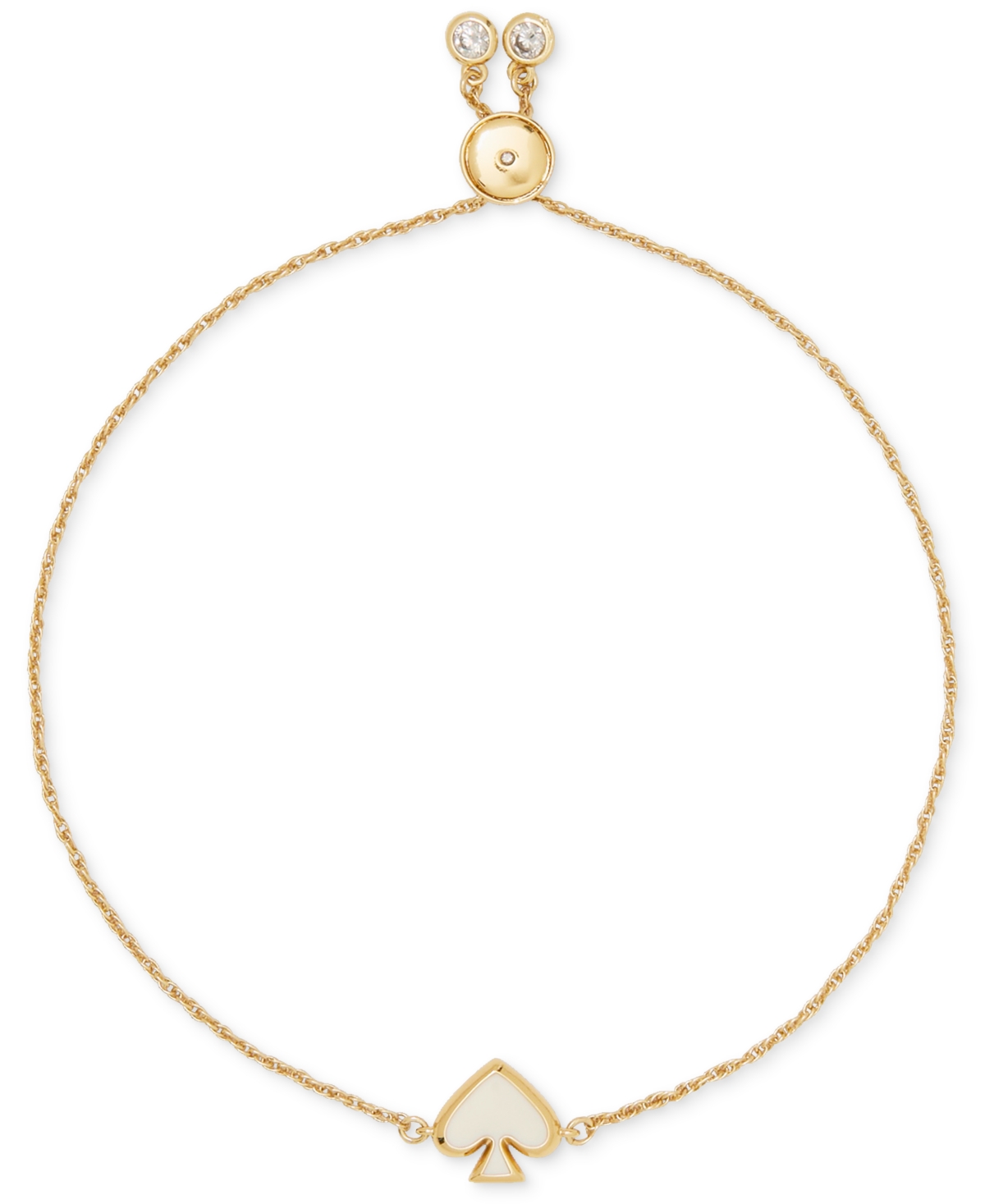 Click here for kate spade new york Gold-Tone Brass Slider Bracele... prices