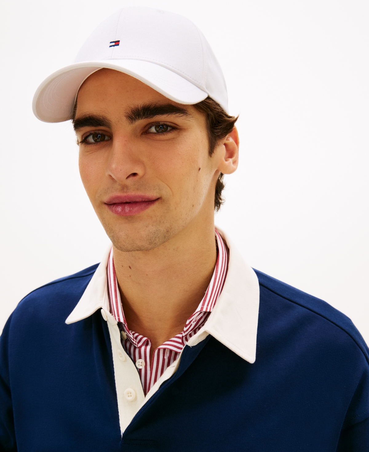Click here for Tommy Hilfiger Mens Embroidered Logo Cap - White prices