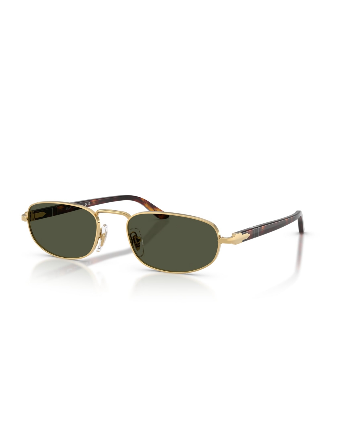 Click here for Persol Unisex Rectangle Sunglasses  PO1028S - Gold prices