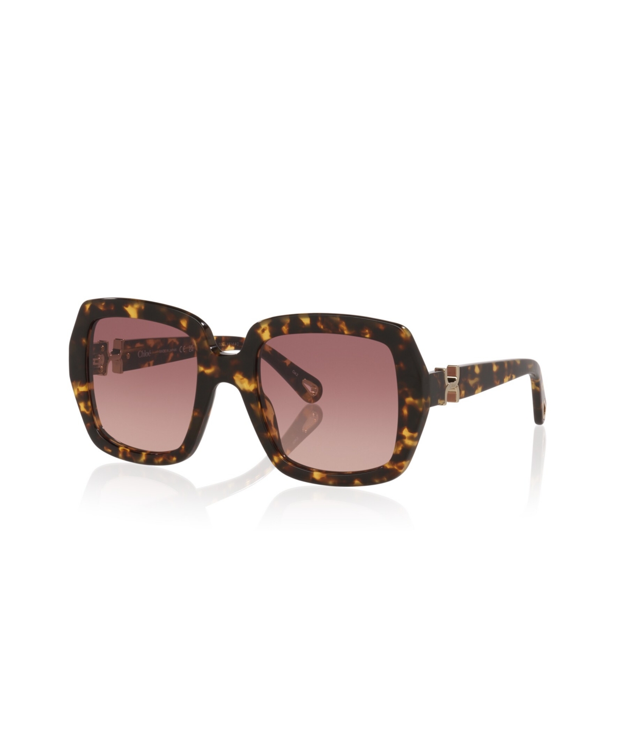 Click here for Chloe Womens Rectangle Sunglasses  CH0301S 6N00057... prices