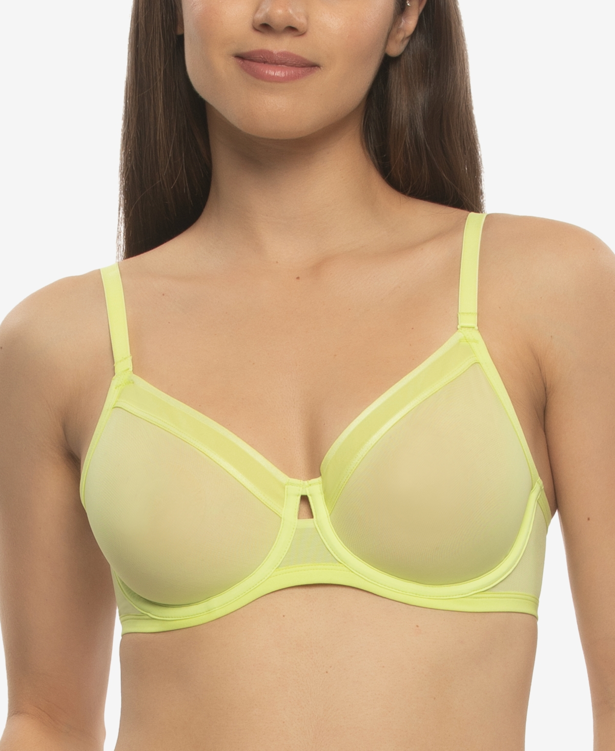Click here for Paramour Womens Ethereal Sheer Mesh Underwire Bra... prices
