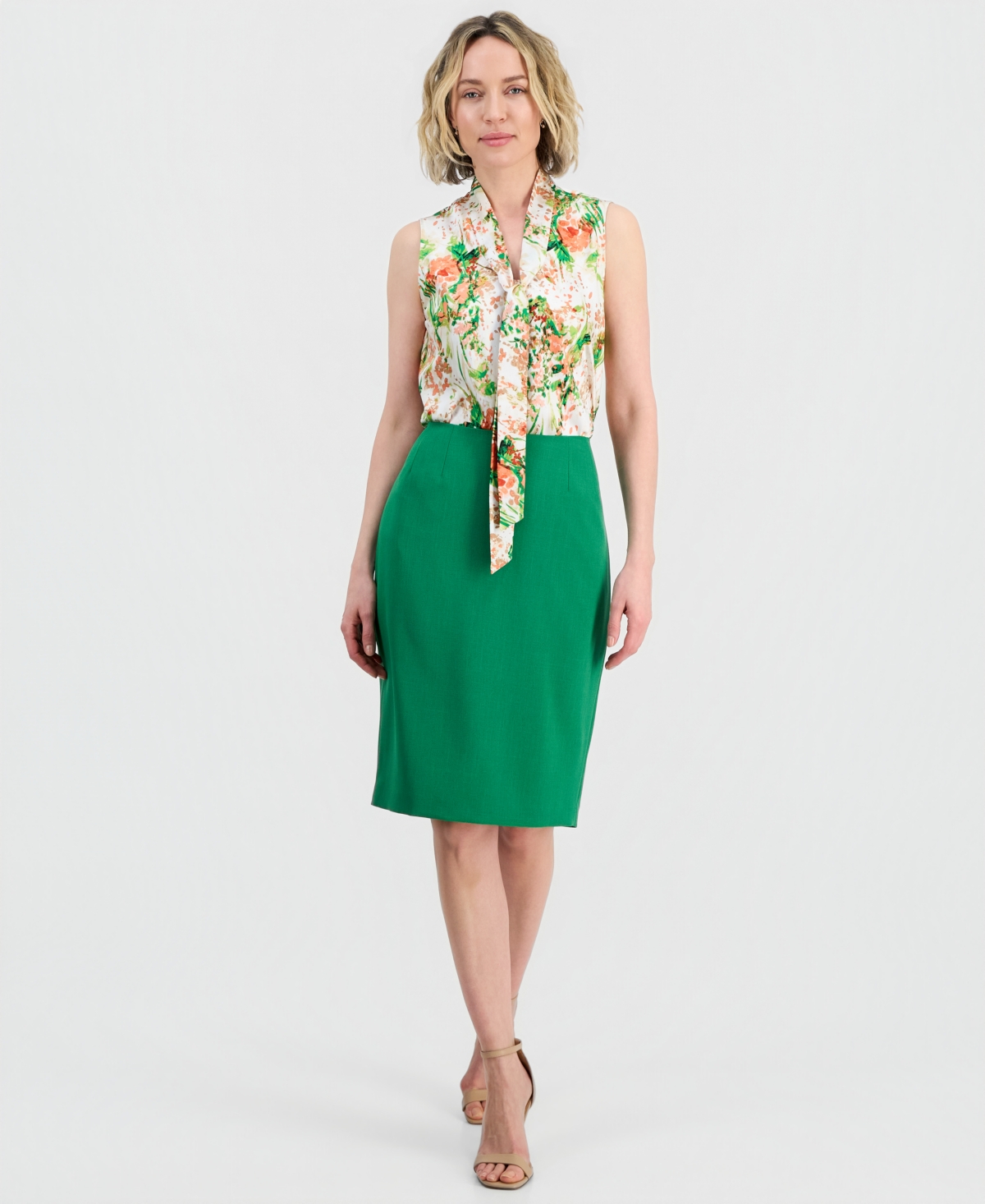 Click here for Kasper Womens Pencil Skirt - Lush Green prices