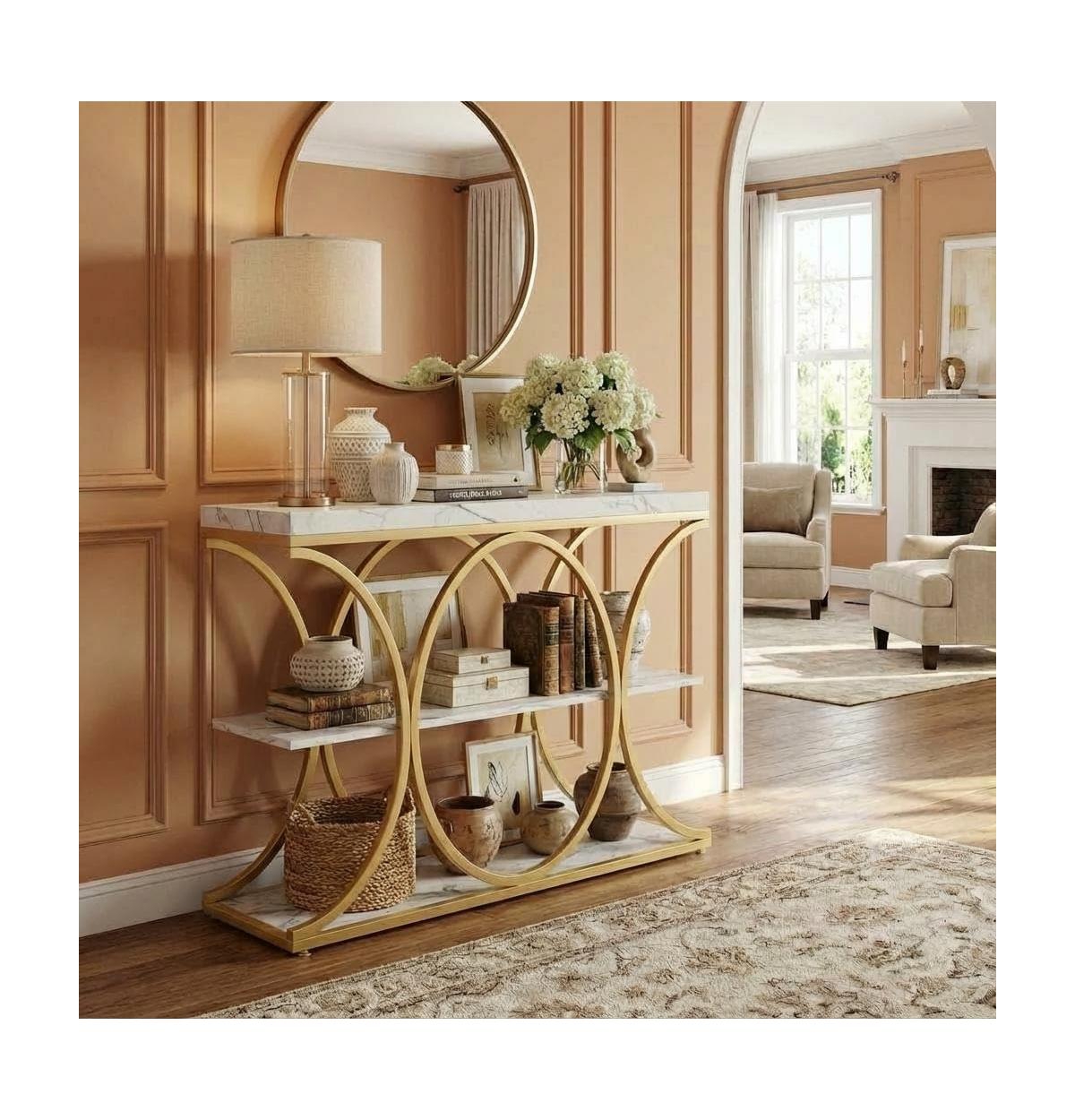 Click here for Gaomon 39 Narrow Console Tables for Entryway  Indu... prices