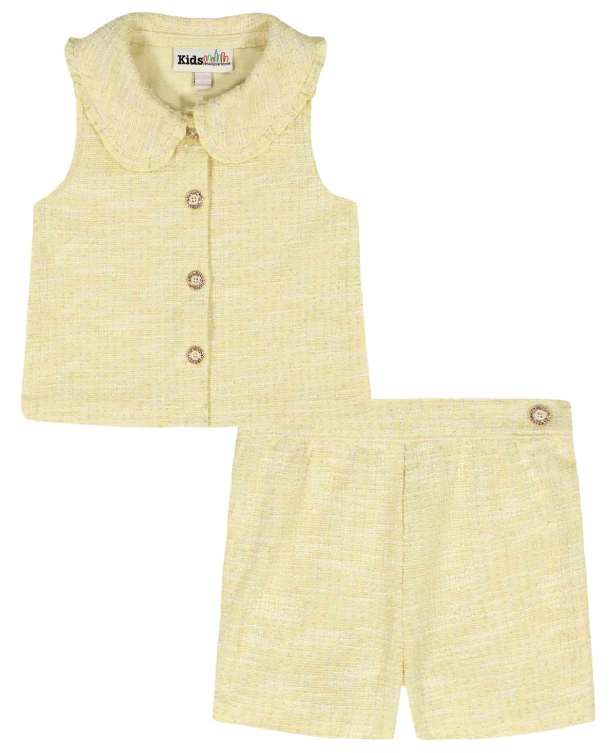 Click here for Kids Headquarters Girls 2T-6X Sleeveless Knit Vest... prices