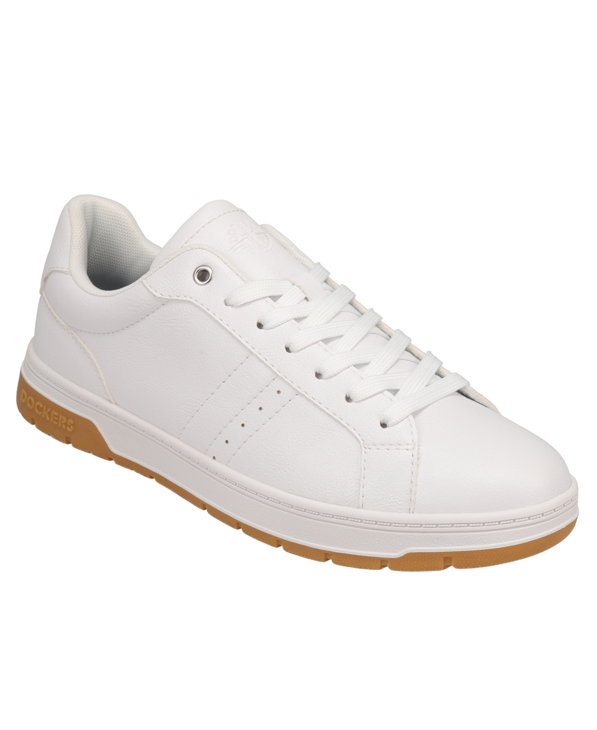 Click here for Dockers Mens Casen Casual Lace-Up Sneakers - White... prices