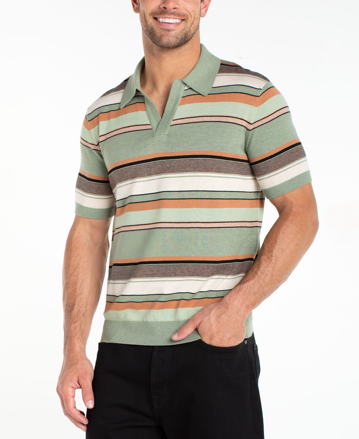 Click here for Liverpool Los Angeles Mens Short-Sleeve Johnny Col... prices