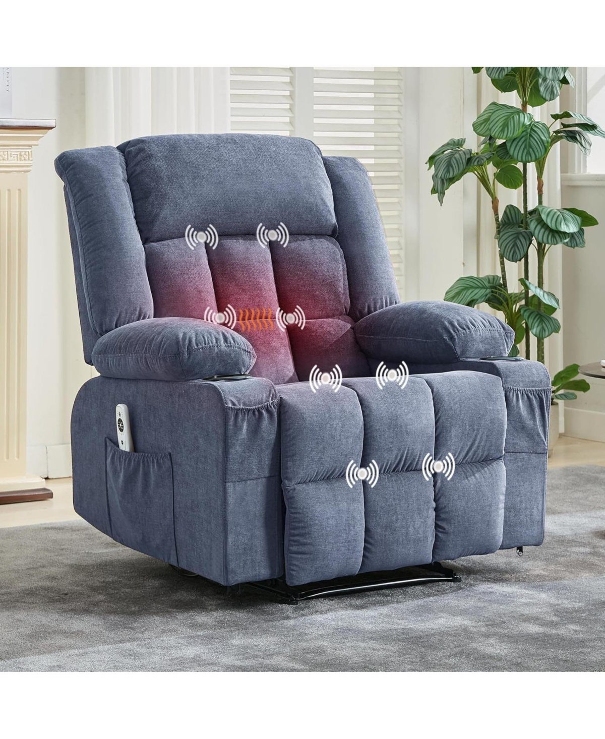 Click here for gaomon Large Recliner Chair  Manual Reclining Sofa... prices