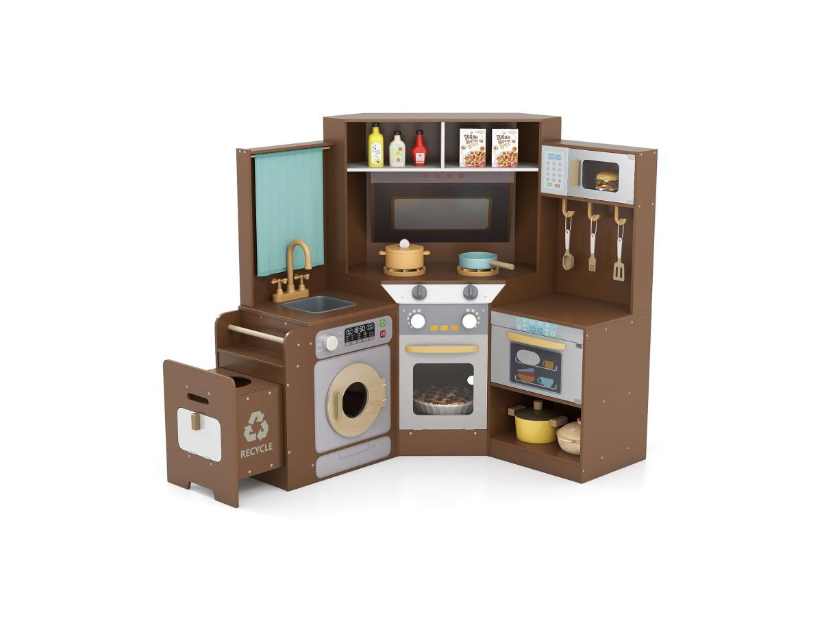 Click here for Slickblue Corner Pretend Kitchen Playset with Stov... prices