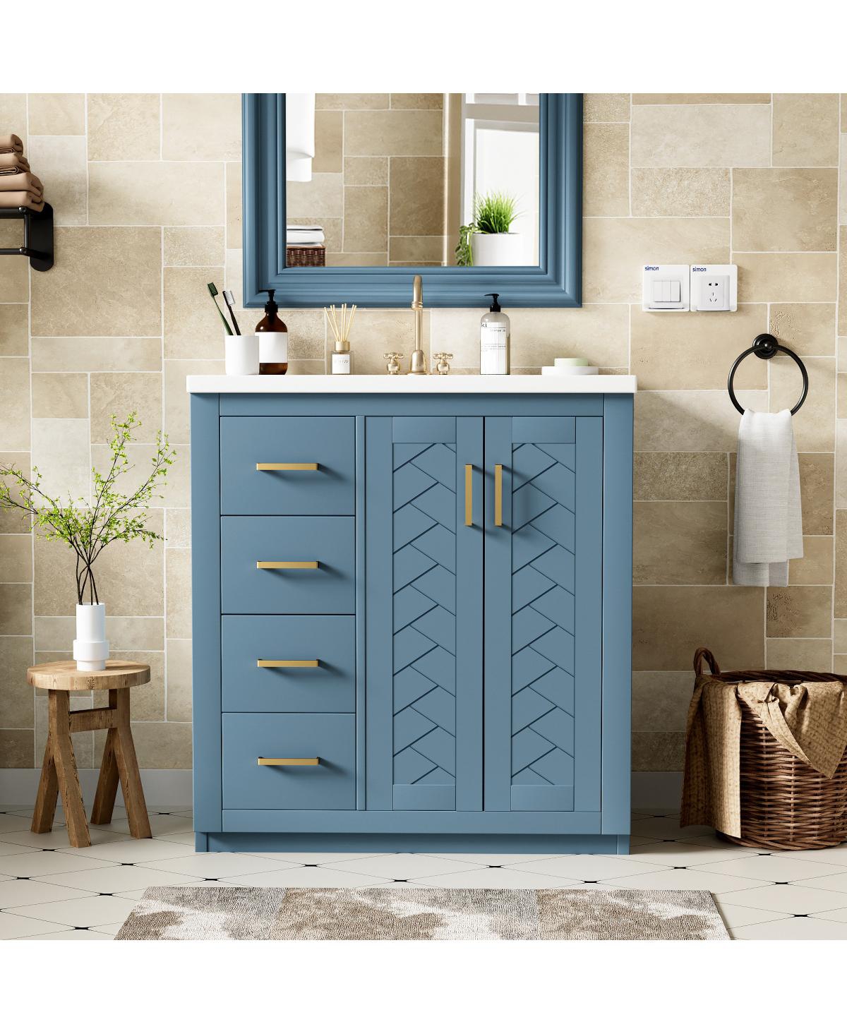 Click here for Sillysis 30" Freestanding Bathroom Vanity wit... prices