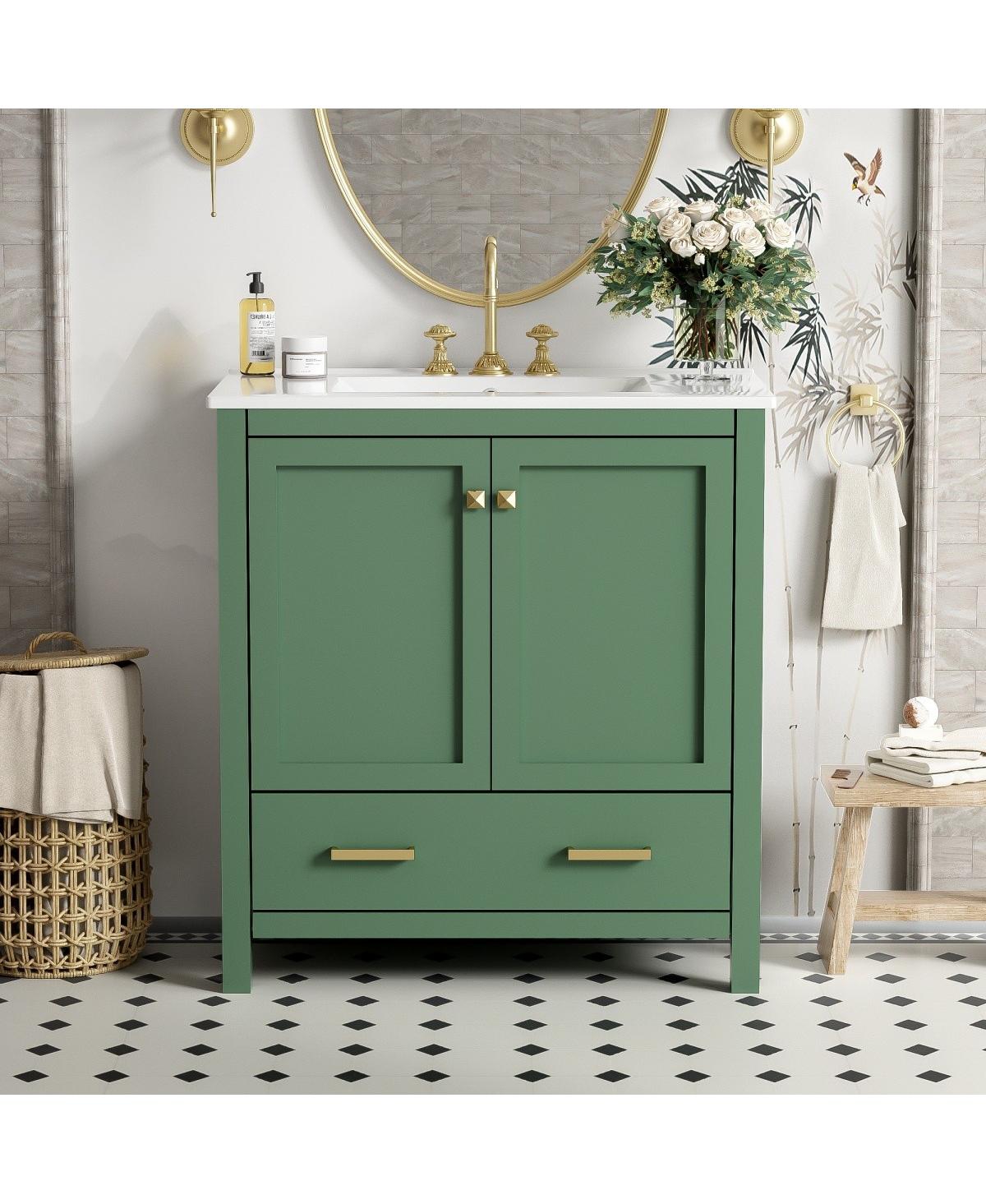 Click here for Sillysis 30" Bathroom Vanity with Sink  Solid... prices