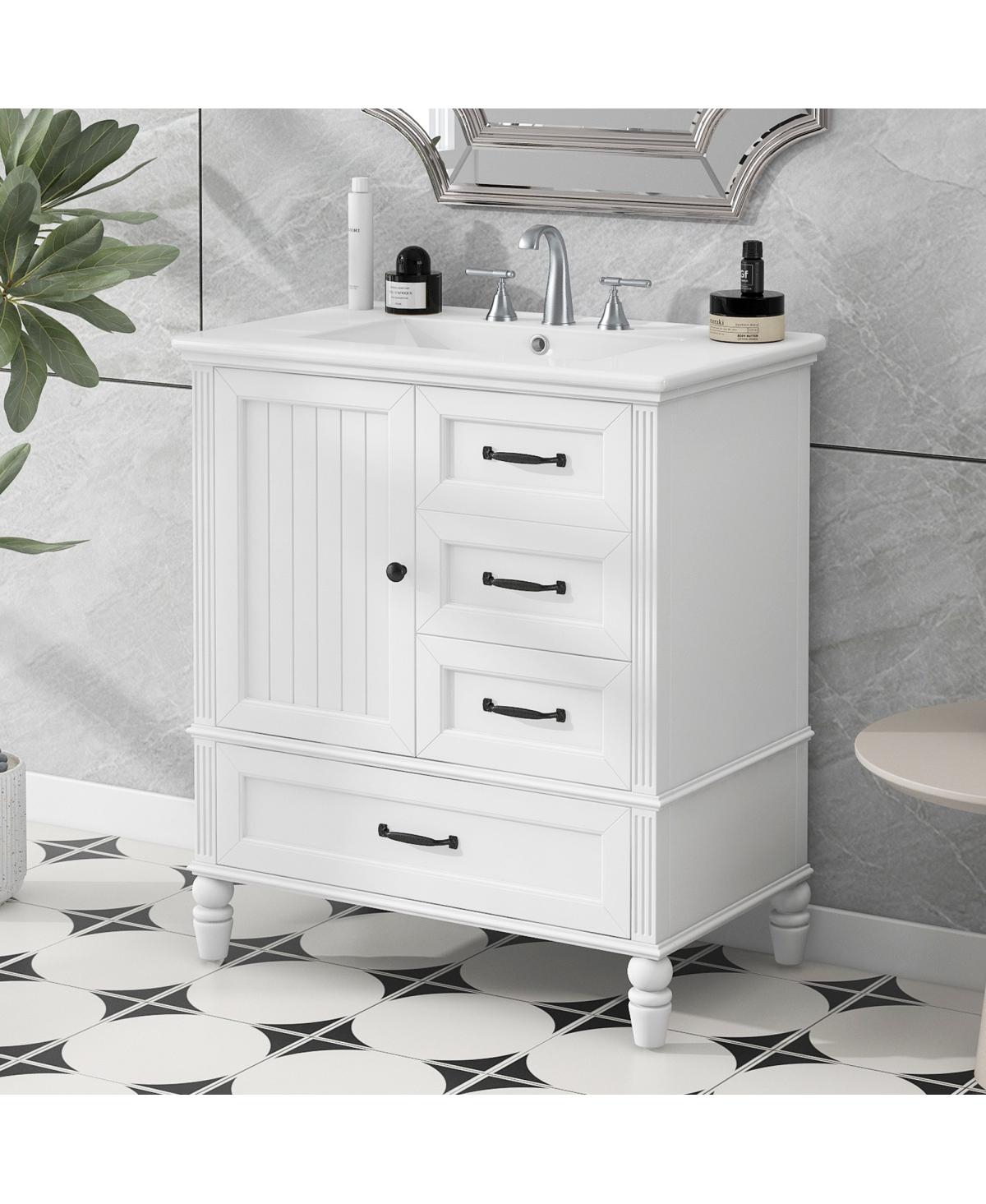 Click here for Sillysis 30" Modern Bathroom Vanity with Cera... prices