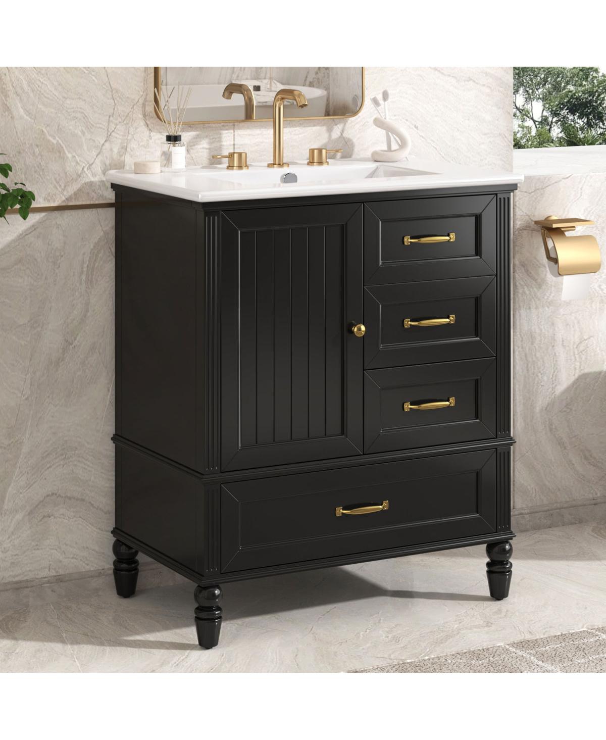 Click here for Sillysis 30" Modern Bathroom Vanity with Cera... prices
