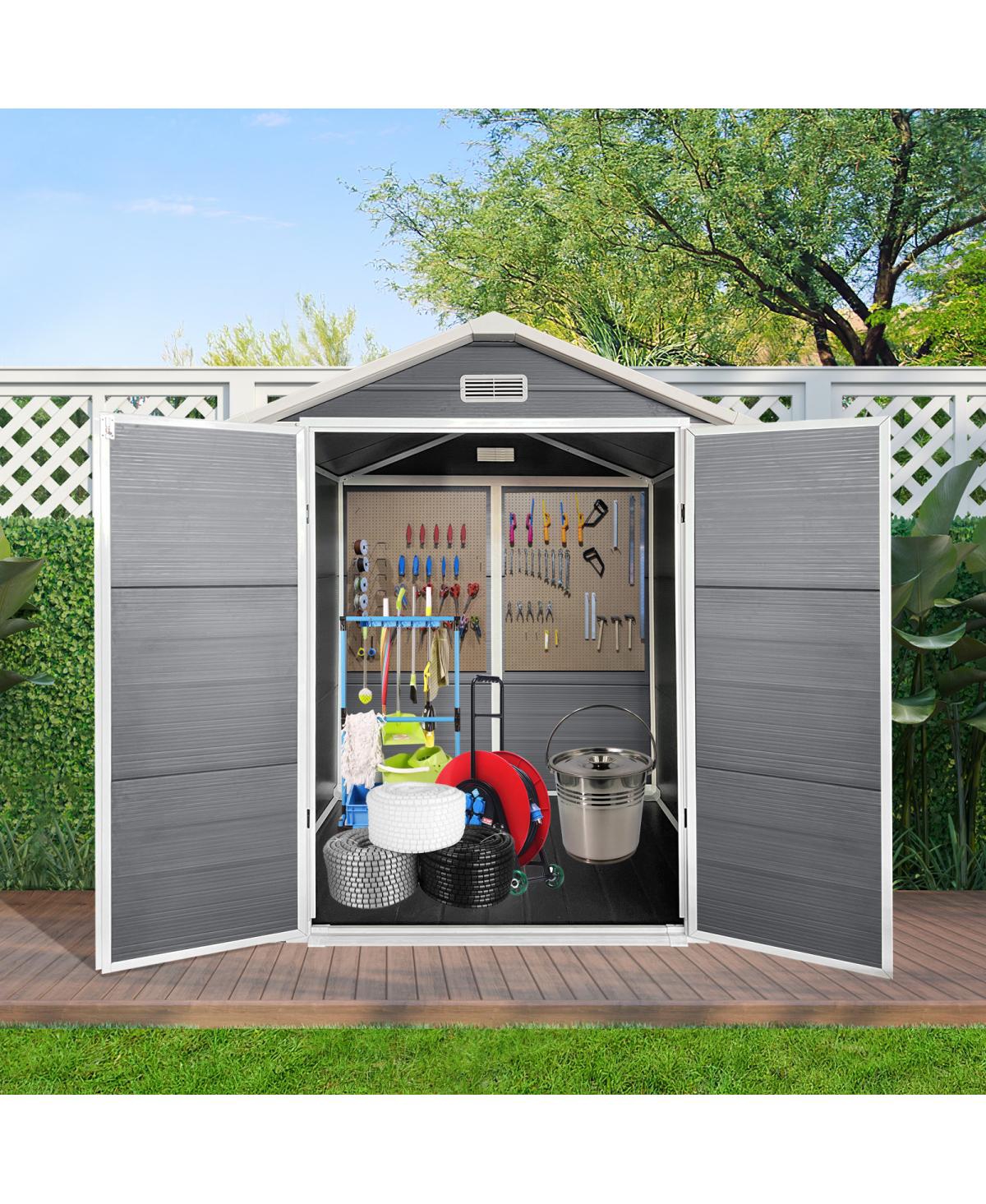 Click here for Streamdale Furniture Plastic Outdoor Storage Shed... prices