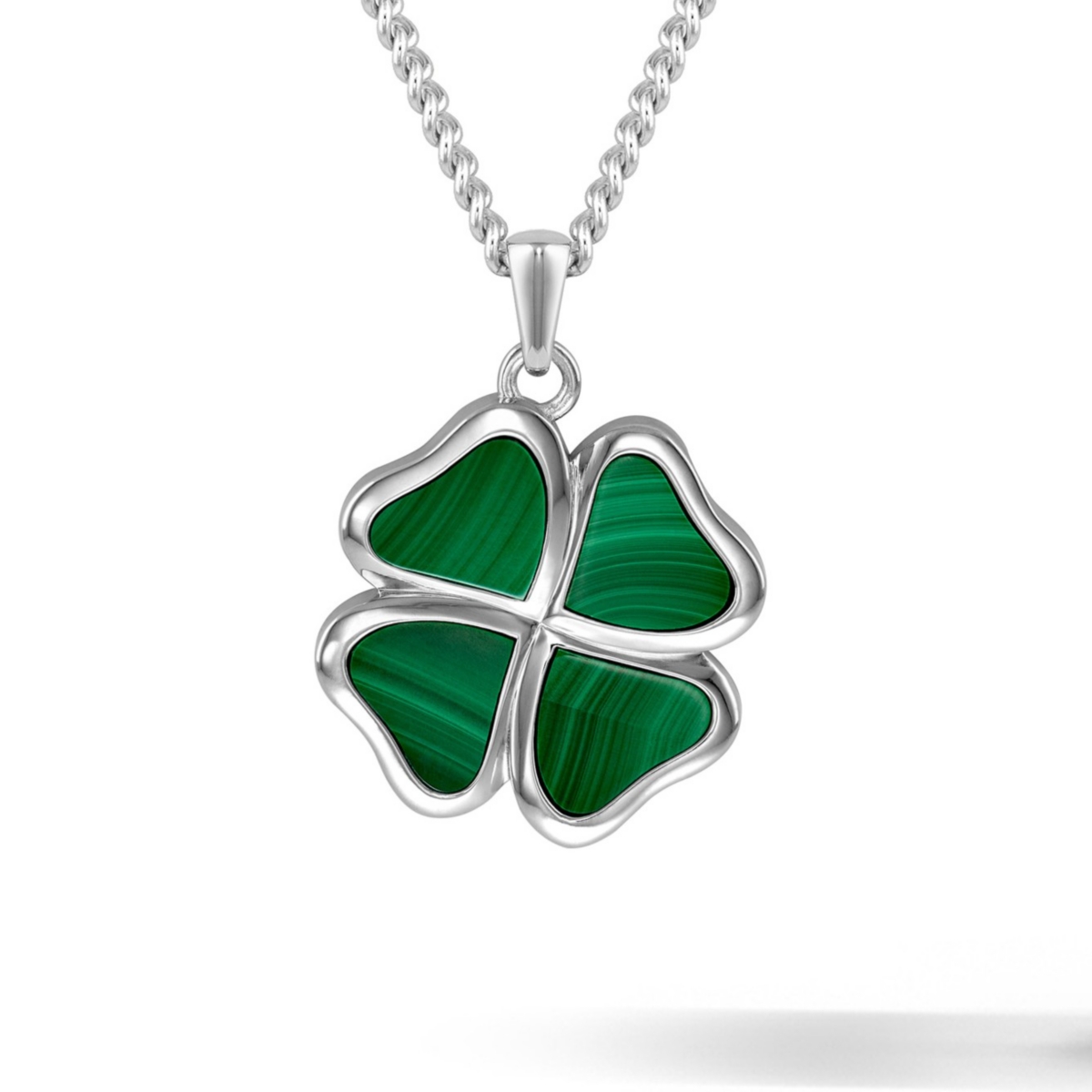 Click here for Vincero Mens Clover Pendant – Malachite 21&... prices
