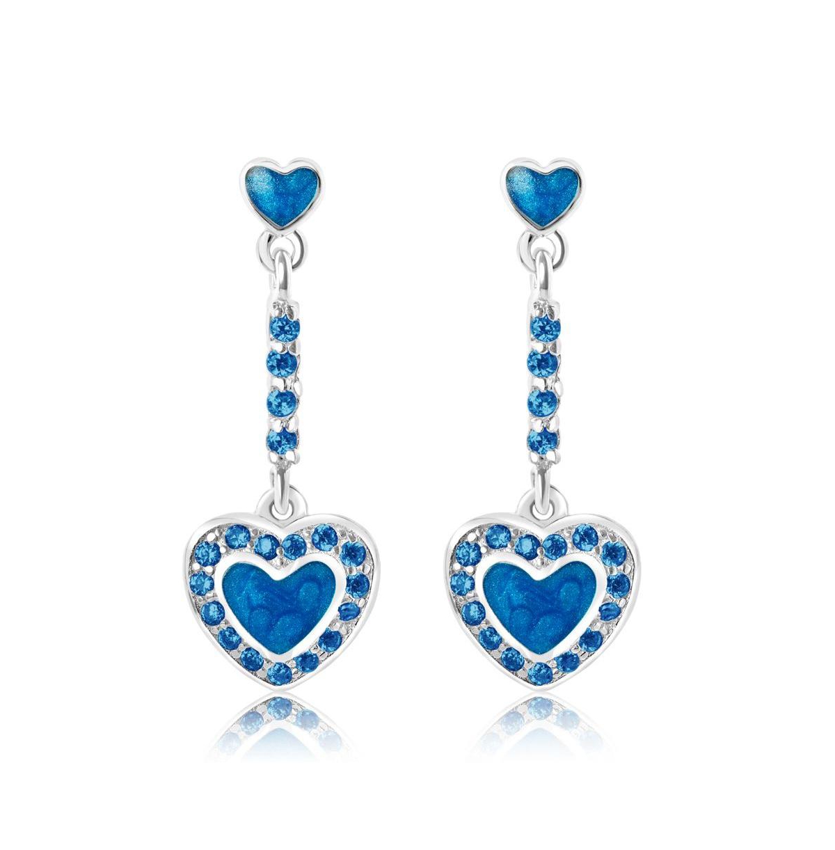 Click here for Chanteur Girls Hypoallergenic Heart Drop Earrings... prices