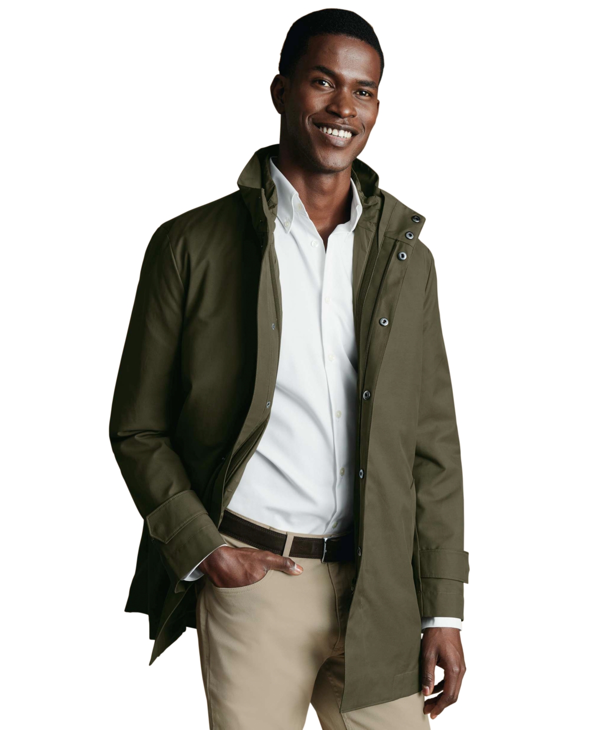 Click here for Charles Tyrwhitt Mens 3 in 1 Rain Mac With Detacha... prices