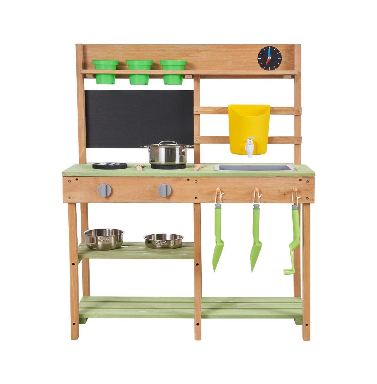 Click here for Slickblue Kids Outdoor Mud Kitchen Playset with Si... prices