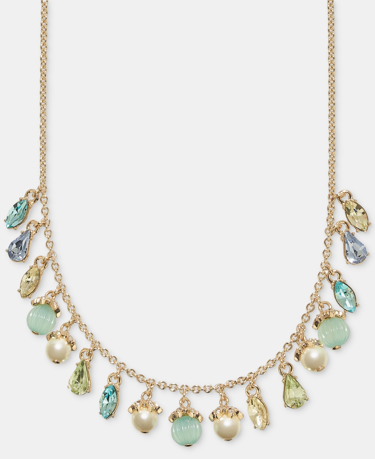 Click here for Marchesa Crystal & Imitation Pearl Shaky Statement... prices